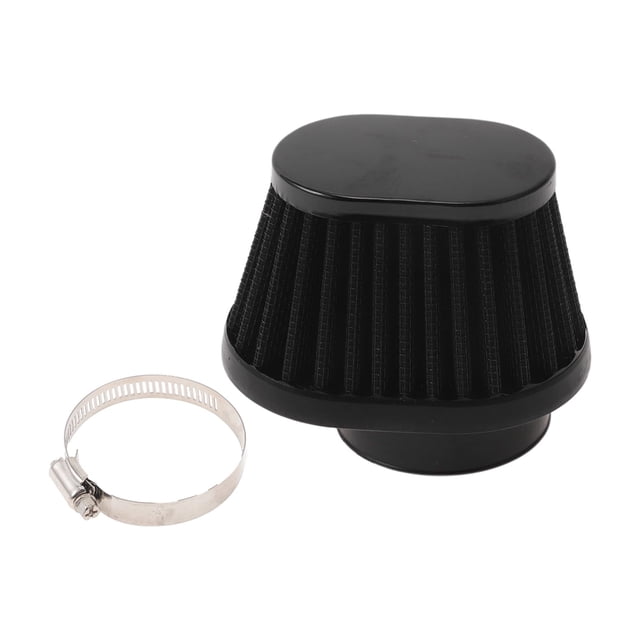 Unique Bargains Engine Air Filter 51mm High Flow Trapezoid Clamp-On ...
