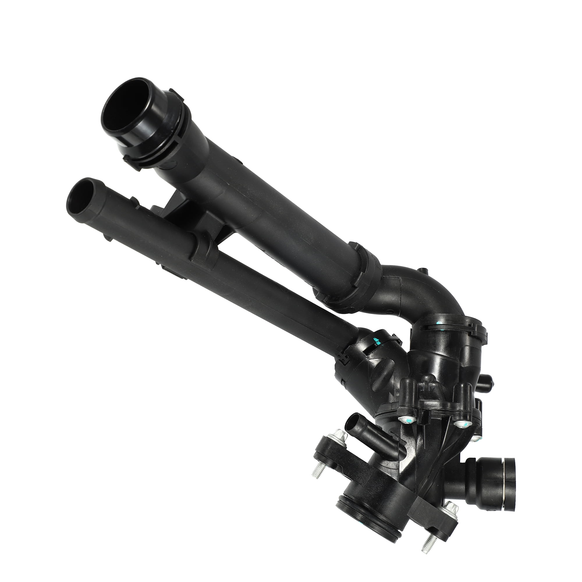 Unique Bargains Engine Coolant Thermostat Housing Assembly for Mercedes ...