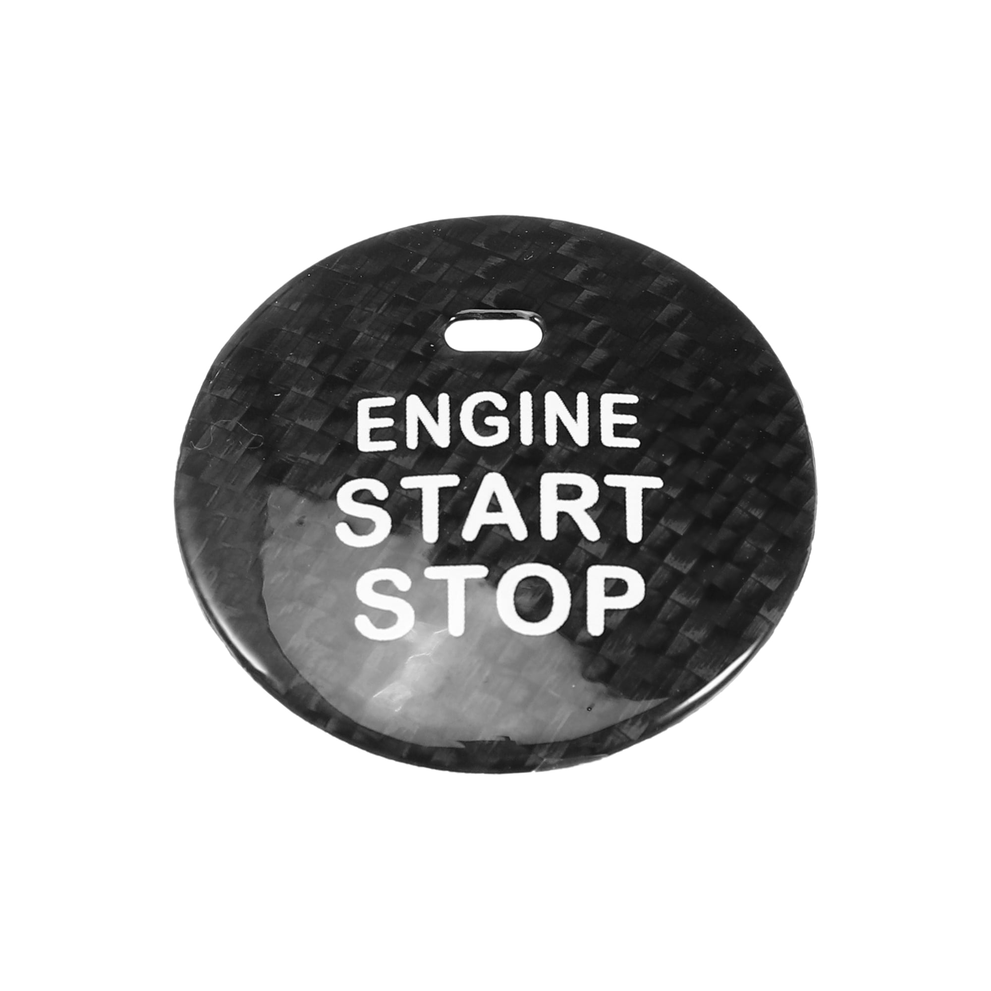 Unique Bargains Engine Start Stop Button Cover Ignition Starter Switch ...