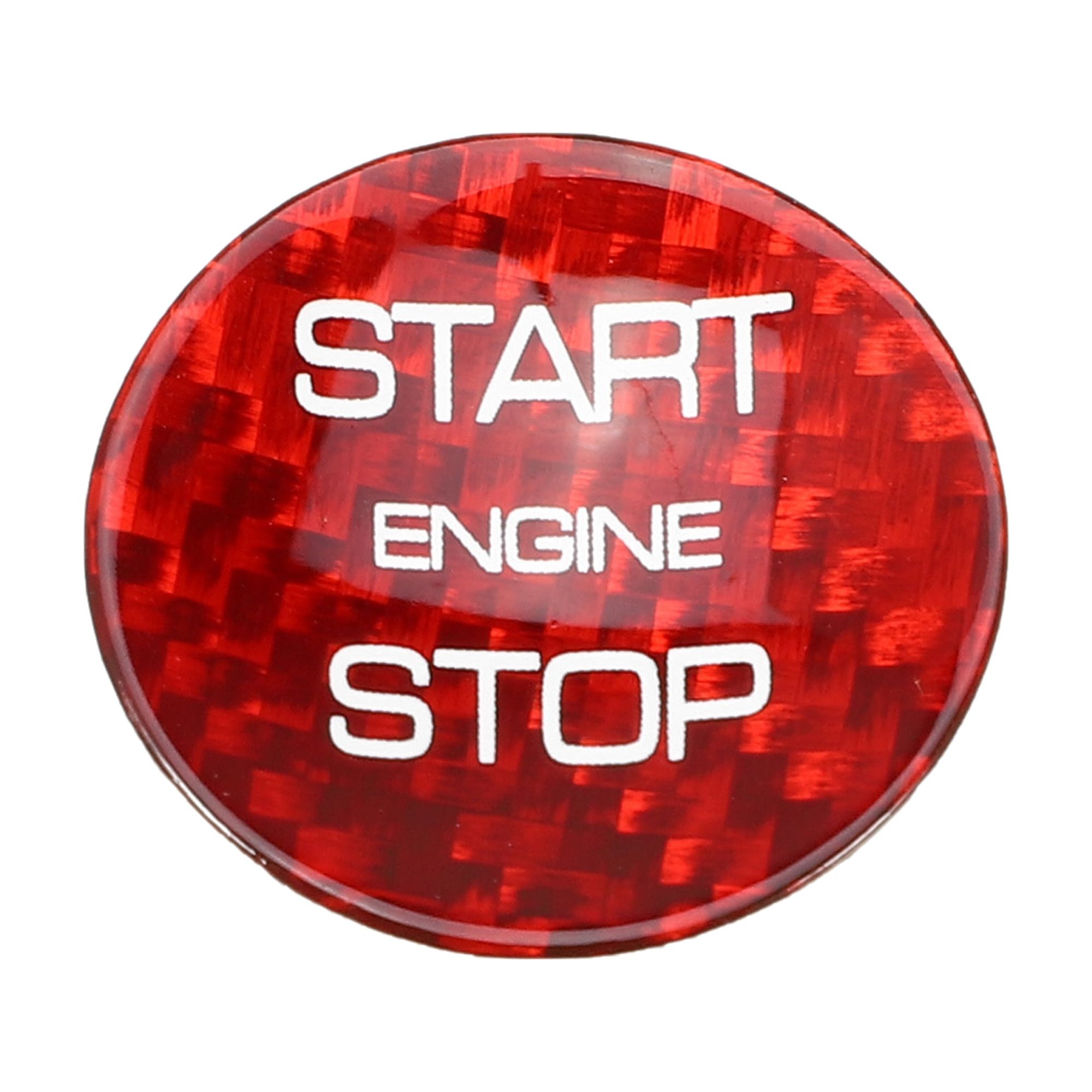 Unique Bargains Engine Start Stop Button Cover Ignition Starter Switch ...