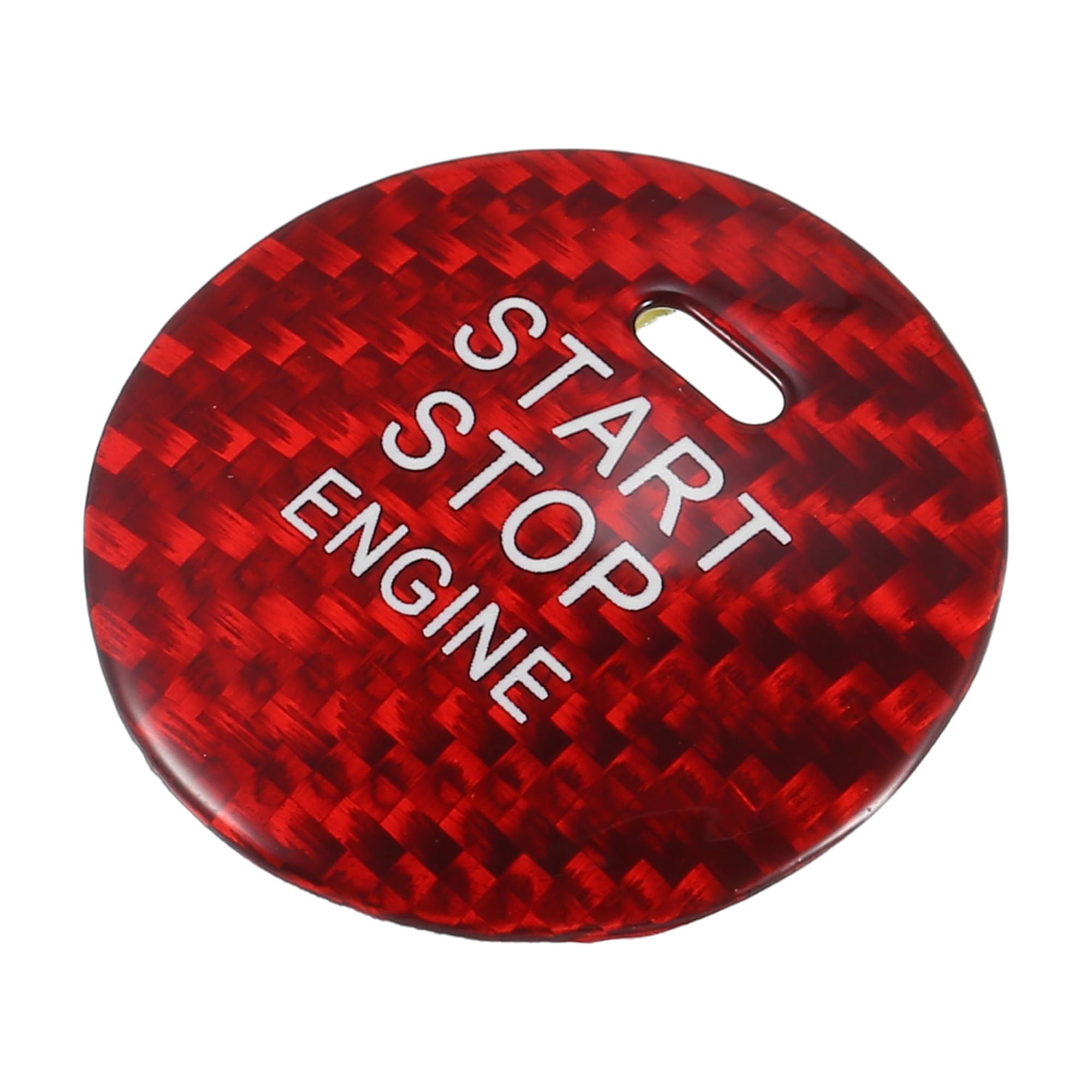 Unique Bargains Engine Start Stop Button Cover Ignition Starter Switch ...