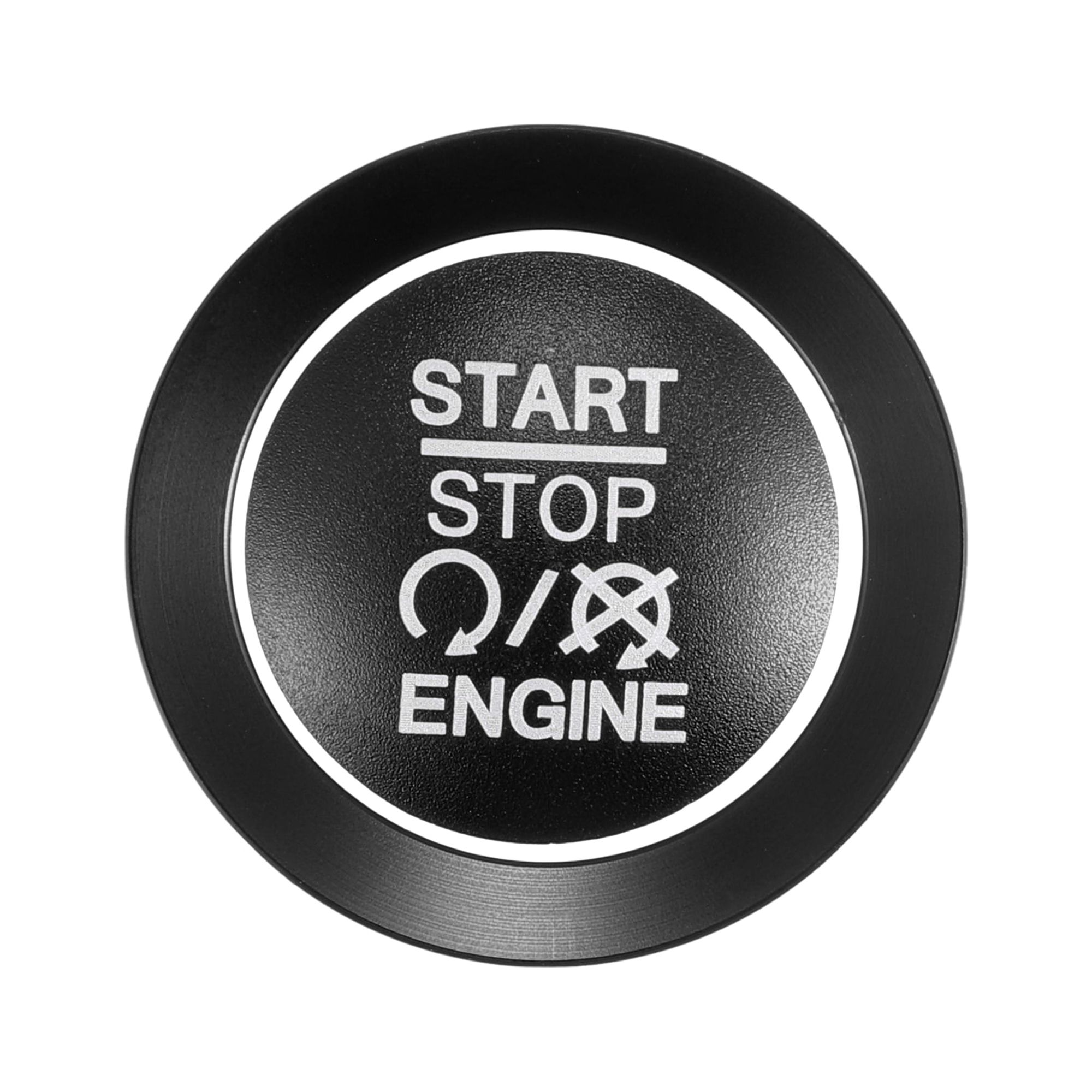Unique Bargains Engine Start Stop Ignition Button Cover Sticker for ...