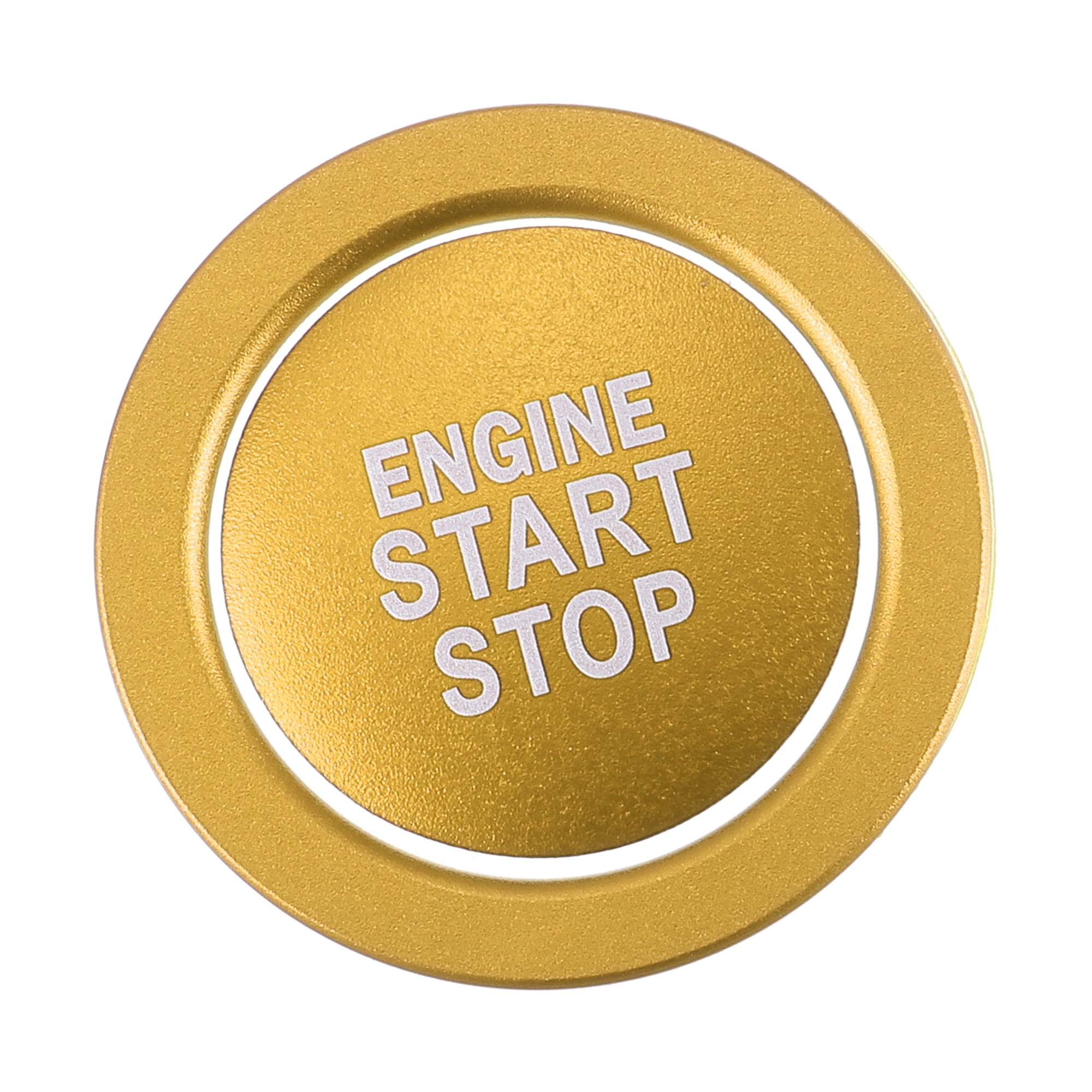 Unique Bargains Engine Start Stop Ignition Button Trim Sticker for ...