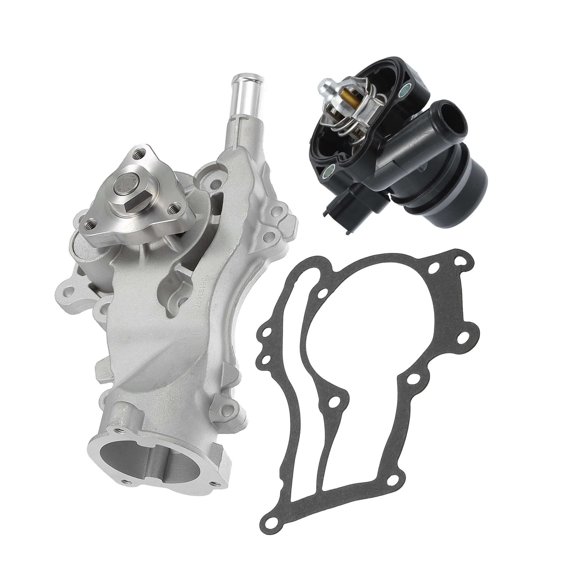 Unique Bargains Engine Water Pump Coolant Thermostat Housing No ...