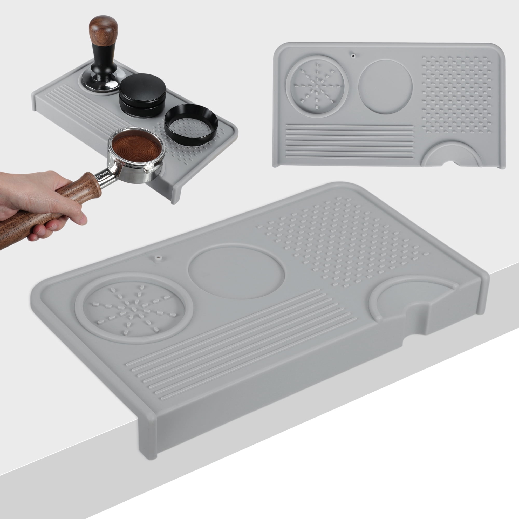 Unique Bargains Espresso Tamping Mat Non-Slip Prevents Portafilters ...