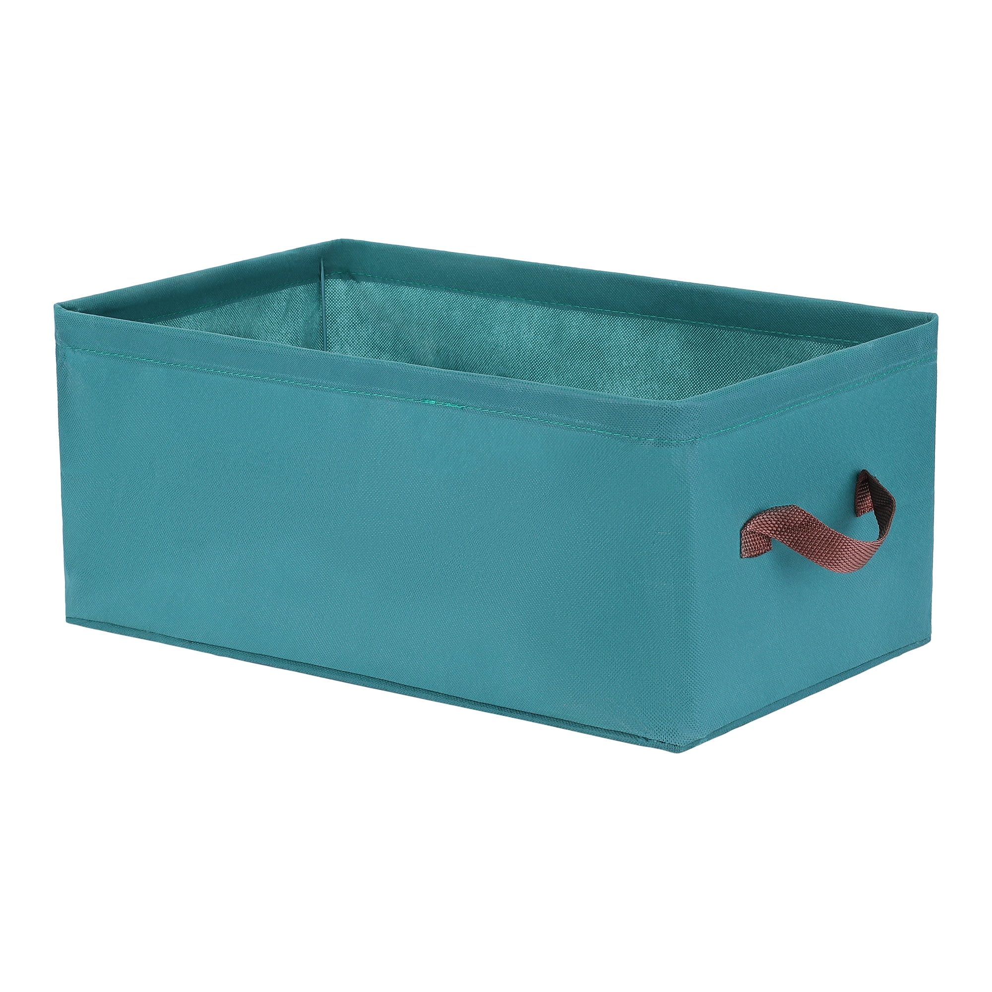 Unique Bargains Fabric Storage Cube Bin for Shelves Collapsible Storage ...