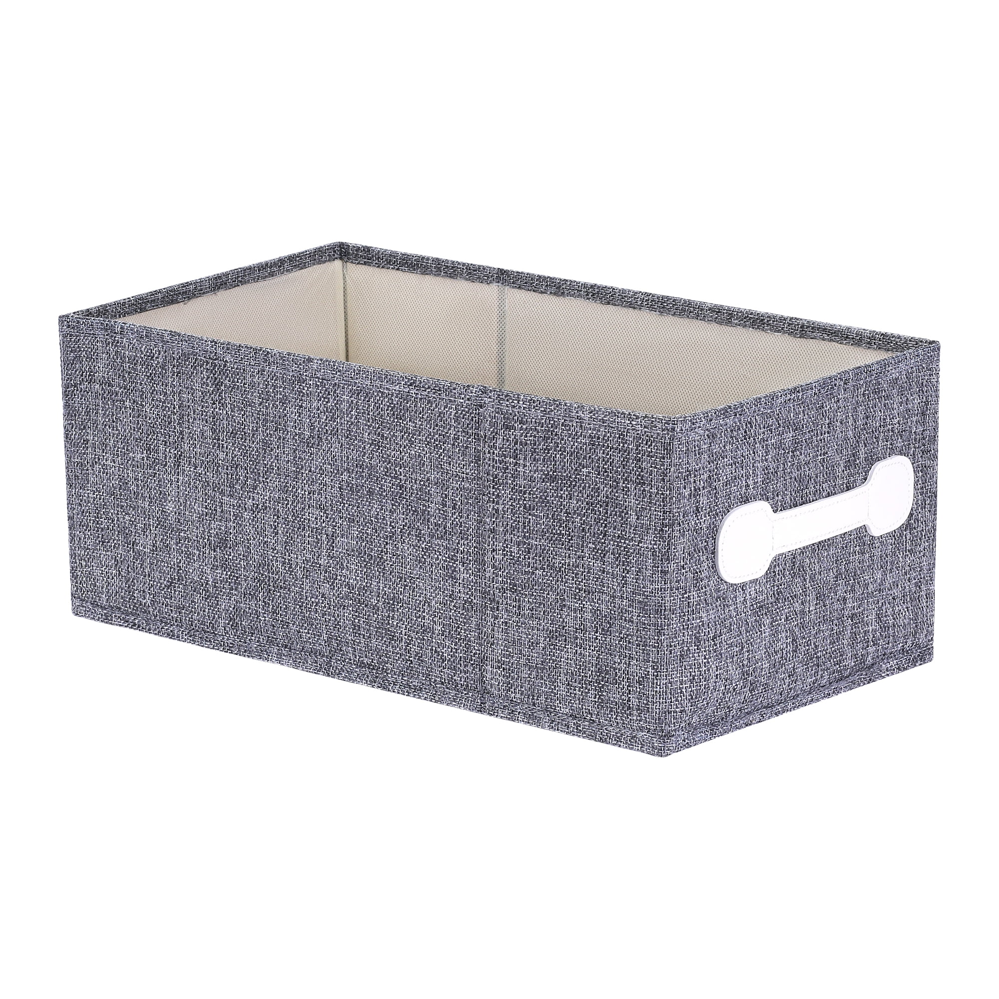 Unique Bargains Fabric Storage Cube Storage Bin Storage Basket Dark ...