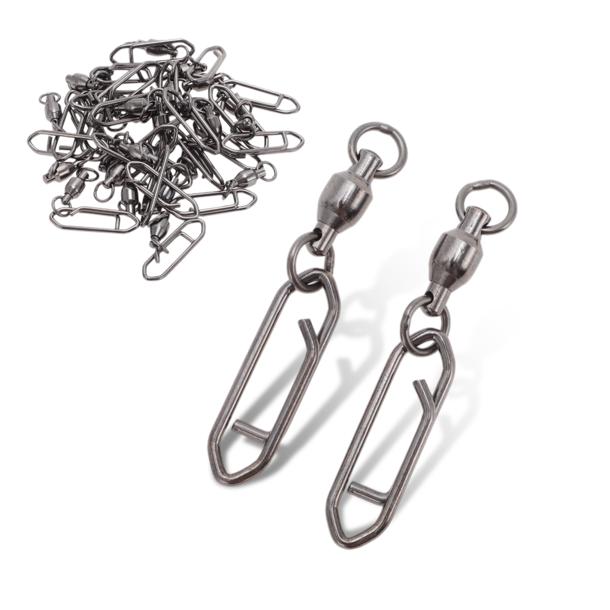 Unique Bargains Fishing Swivels Durable and Smooth Rotation Fishing ...