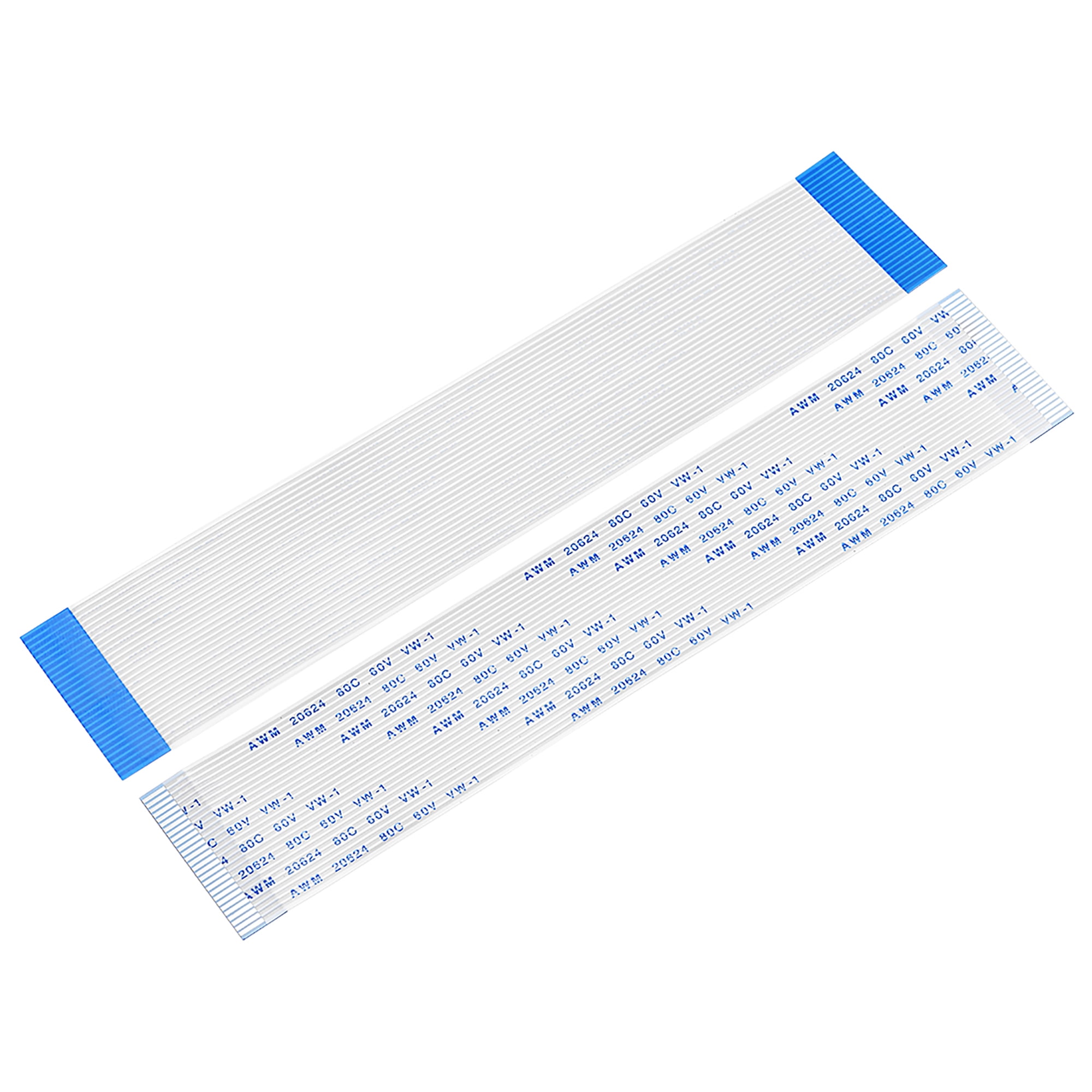 Unique Bargains Flexible Flat Cable 150mm 1mm Pitch 18 Pins FPC FFC ...