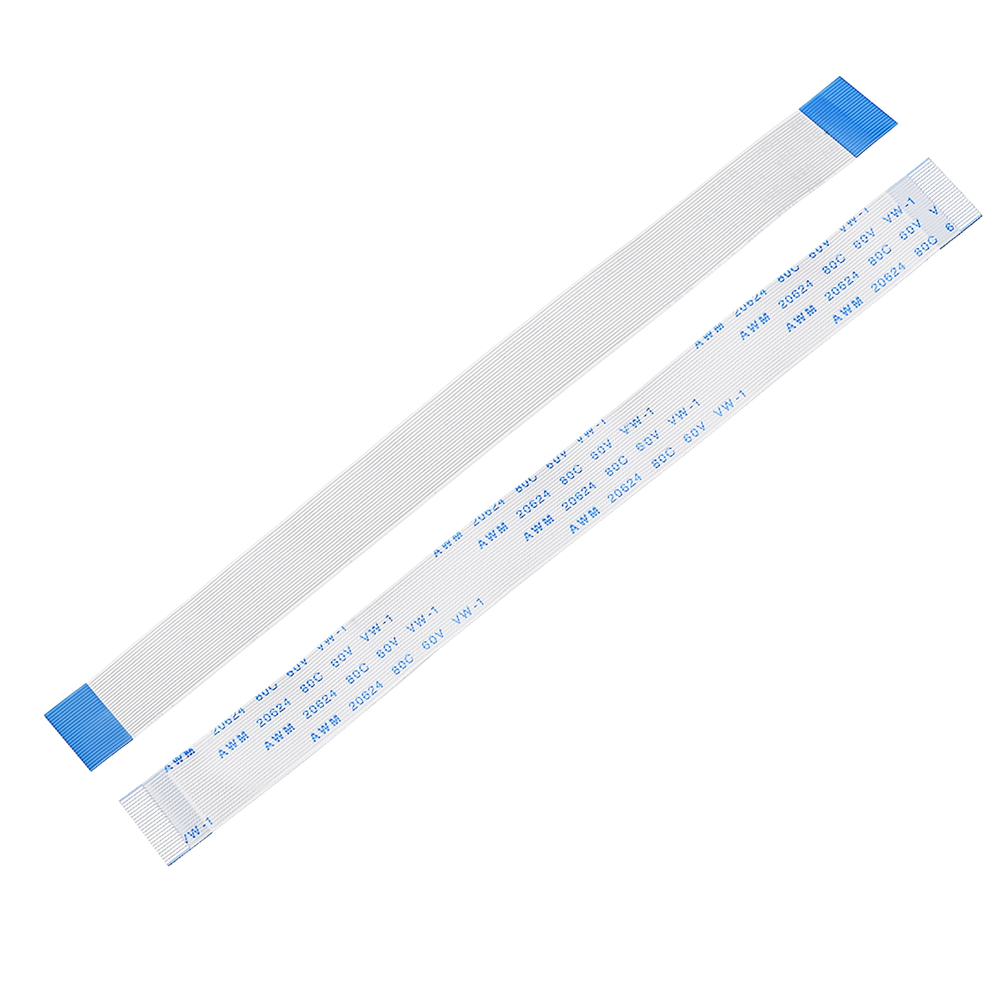 Unique Bargains Flexible Flat Cable, 24 Pins 0.5mm Pitch 150mm FPC FFC ...