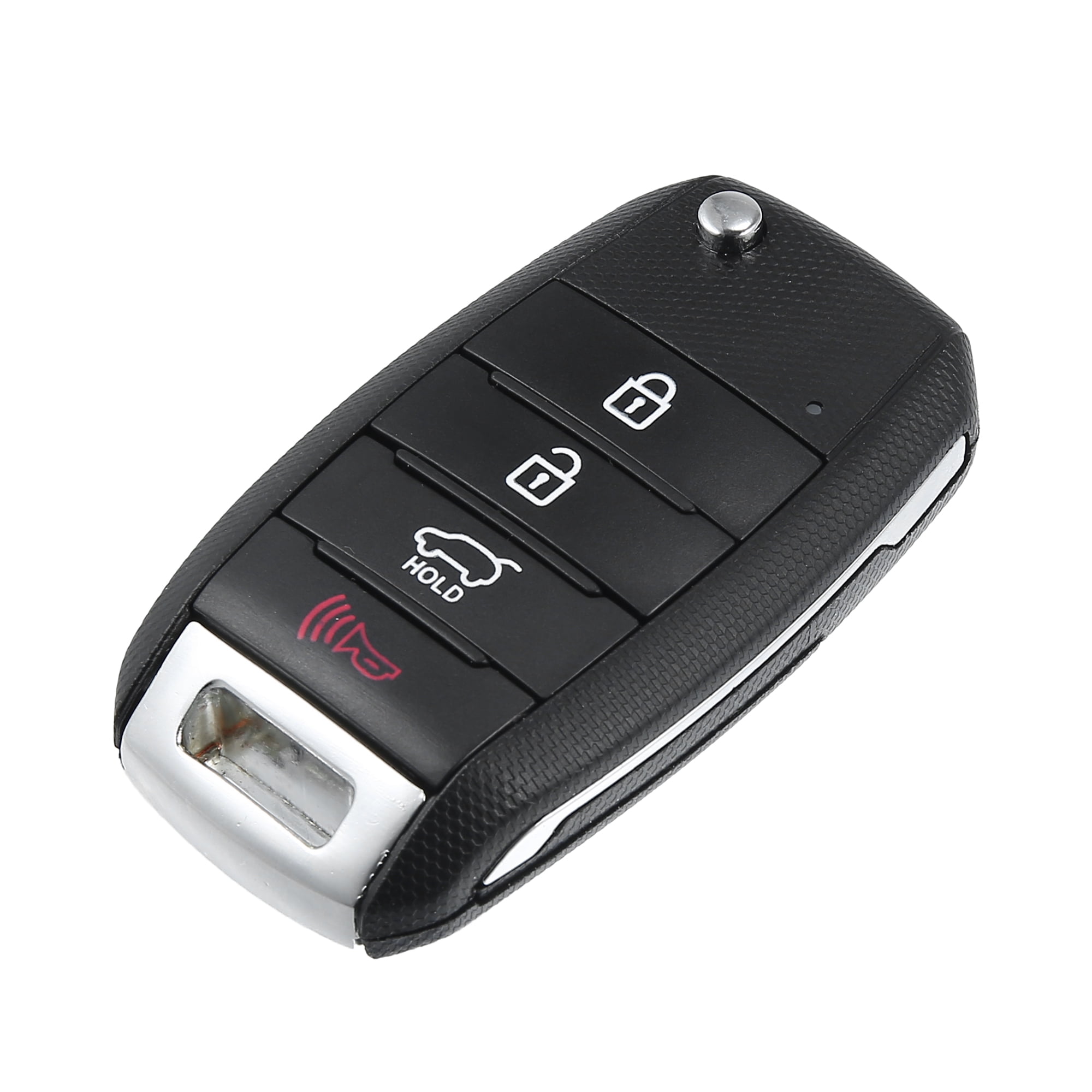 Unique Bargains Flip Car Keyless Entry Remote Control Key Fob Proximity ...