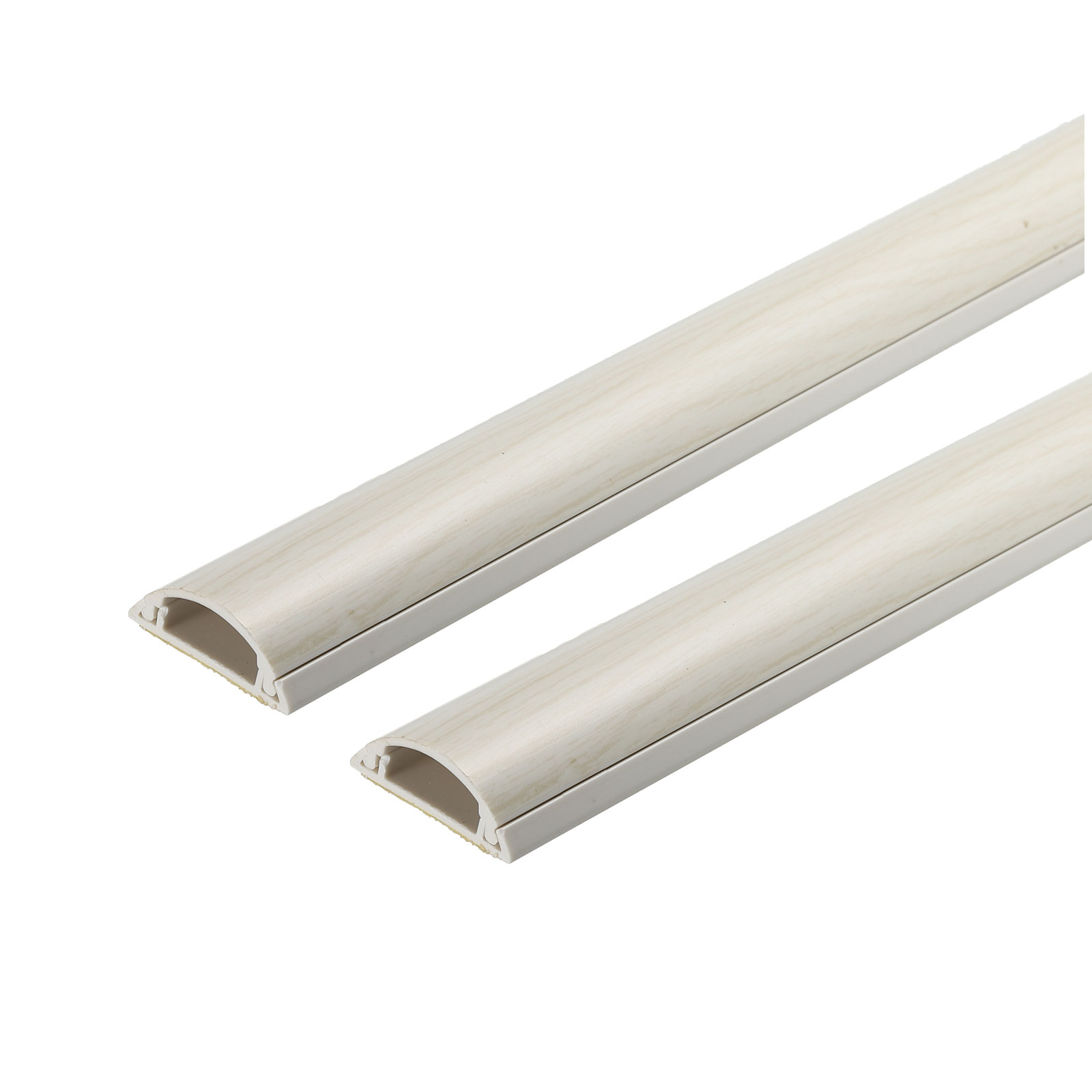 Unique Bargains Floor/Wall Cable Raceway Cord Cover Cord Hider Channel ...