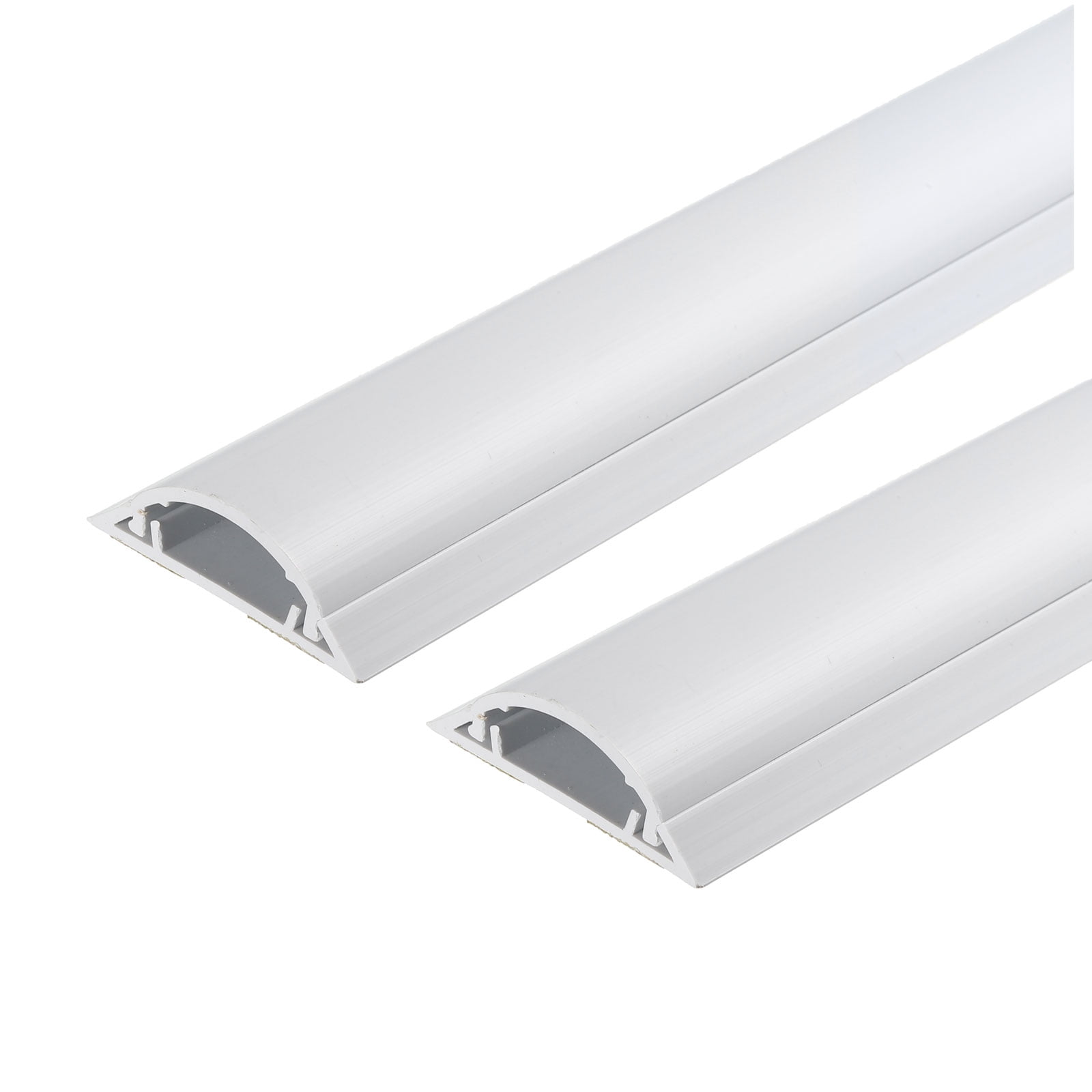 Unique Bargains Floor/Wall Cable Raceway Cord Cover Cord Hider Channel ...