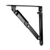 Unique Bargains Folding Bracket 9.57" 243mm Wall Mounted Support ...