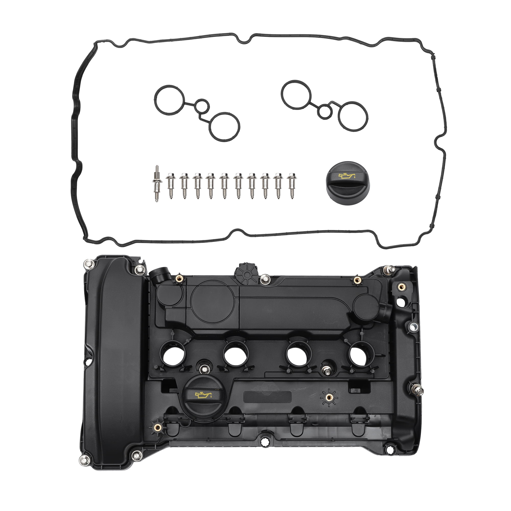 Unique Bargains Front Engine Valve Cover with Gasket Bolt No.9805712480 ...