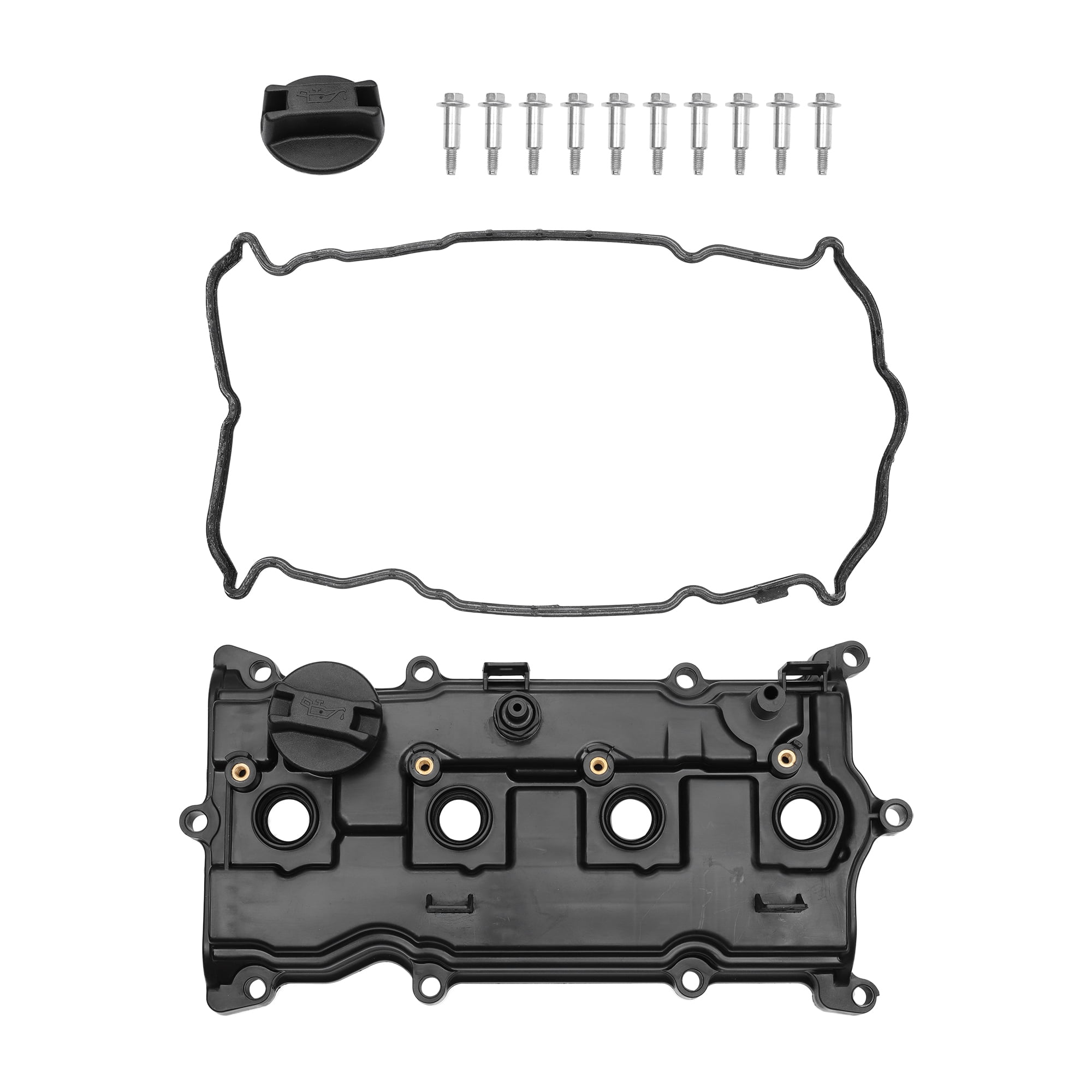 Unique Bargains Front Engine Valve Cover with Gasket No.132643KY0A for ...