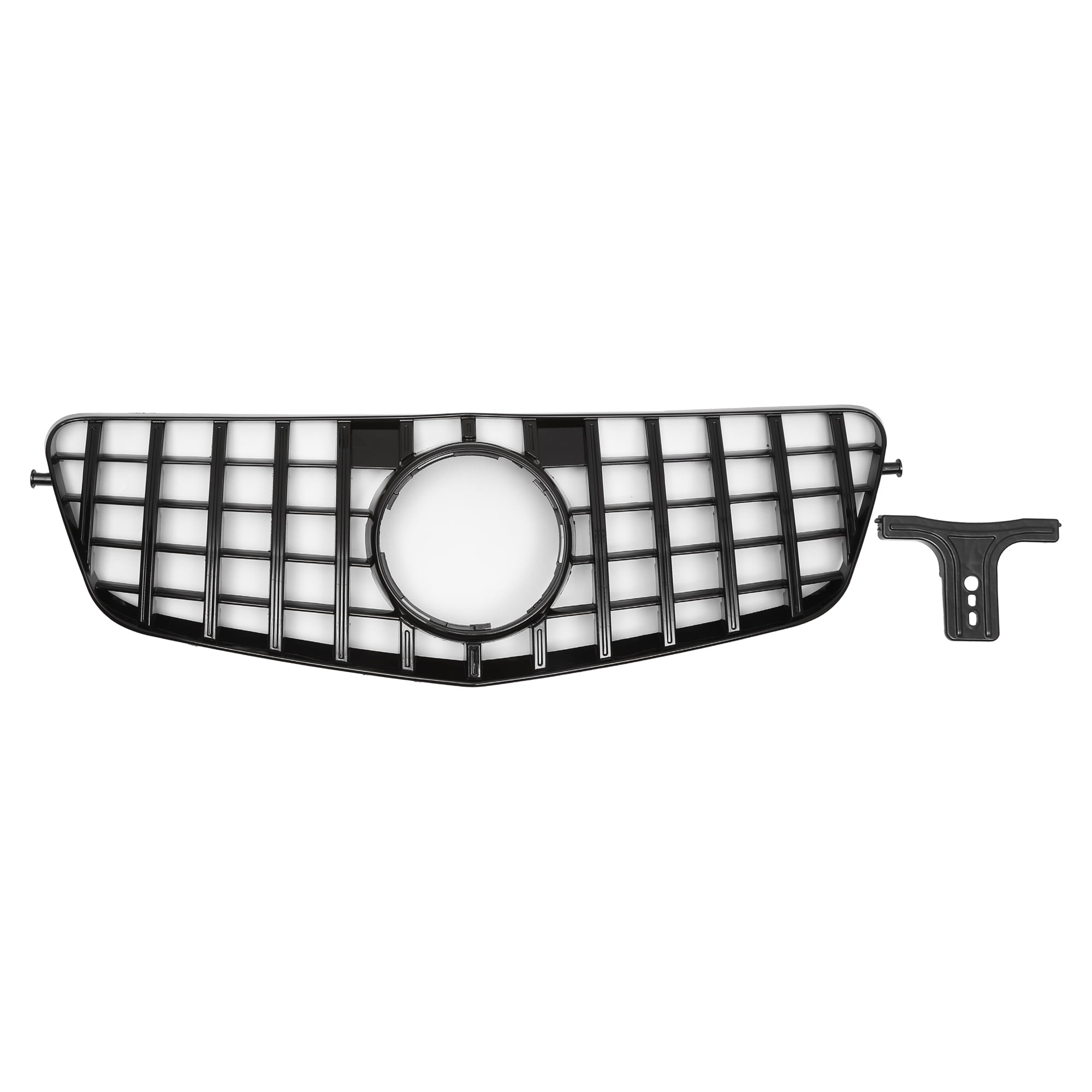 Unique Bargains Front Upper Hood Bumper Grille Grill for Mercedes-Benz ...