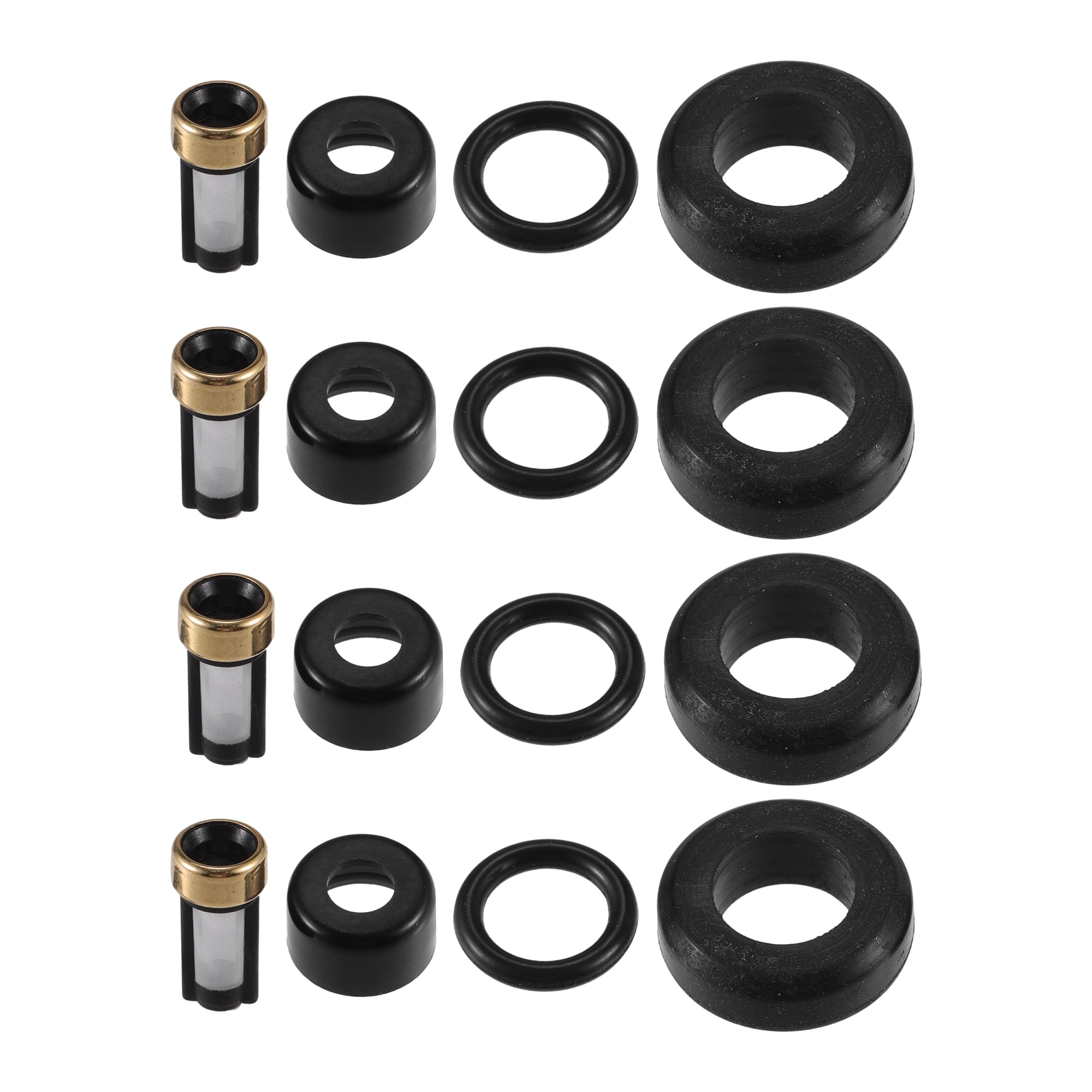 Unique Bargains Fuel Injector Seal O Ring Car O-Ring Rebuild Repair Kit ...