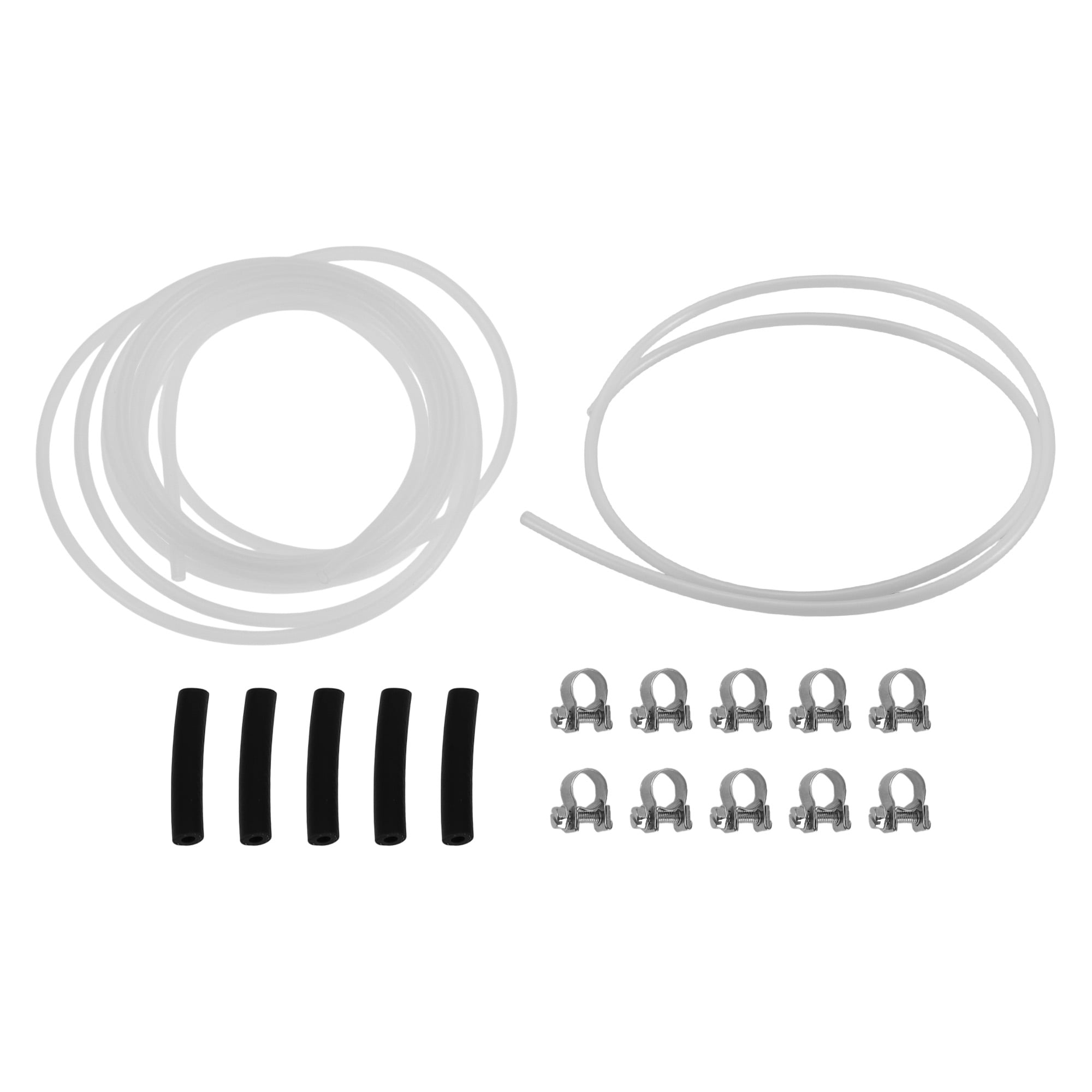Unique Bargains Fuel Pipe Hose Line Kit Fuel Pipe Line Hose Clip Set ...
