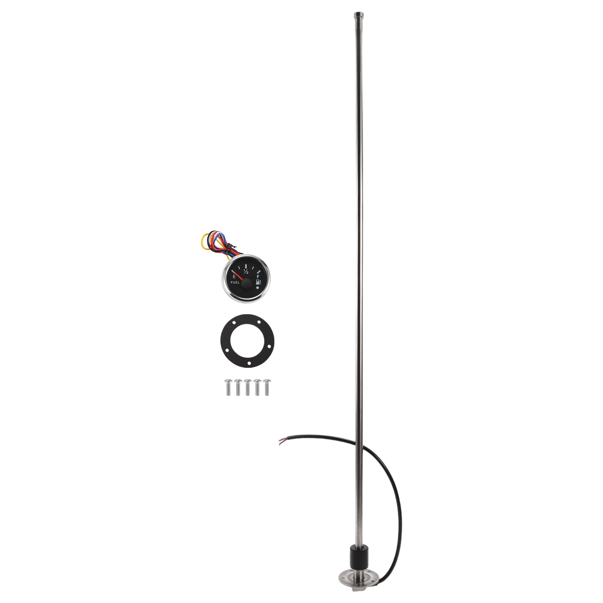 Unique Bargains Fuel Sending Unit and Gauge Kit 1000mm Length Boat Fuel ...