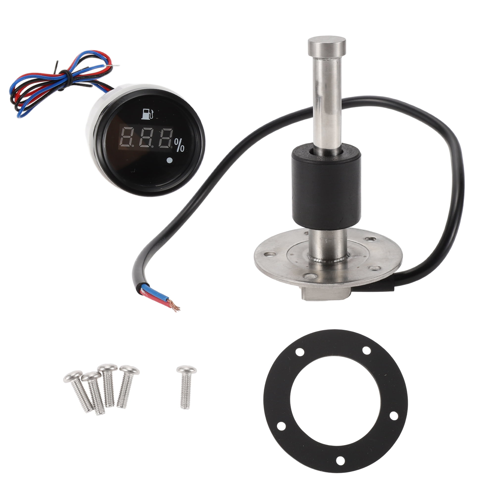 Unique Bargains Fuel Sending Unit and Gauge Kit 100mm Length Boat Fuel ...