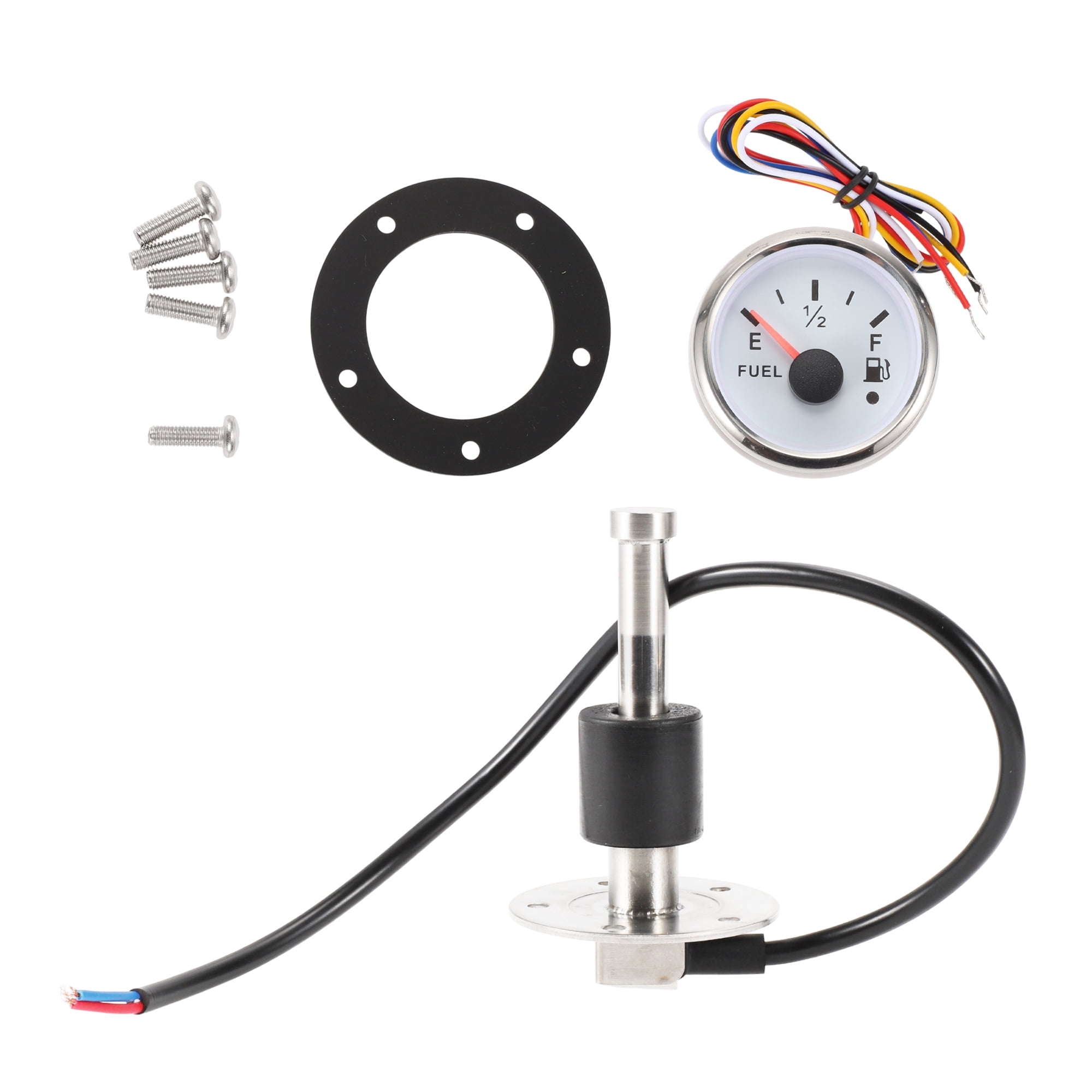 Unique Bargains Fuel Sending Unit and Gauge Kit 130mm Length Boat Fuel ...