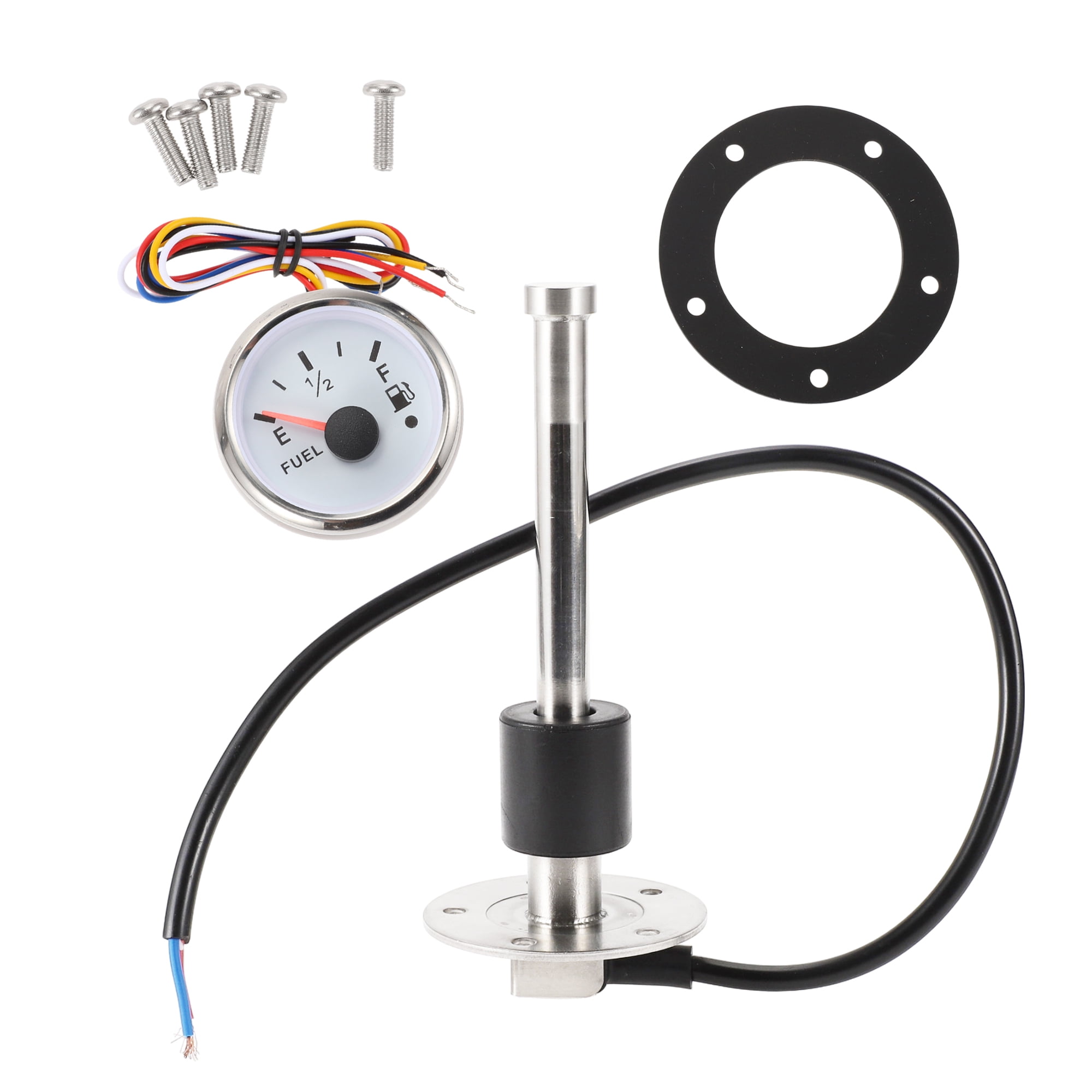 Unique Bargains Fuel Sending Unit and Gauge Kit 150mm Length Boat Fuel ...