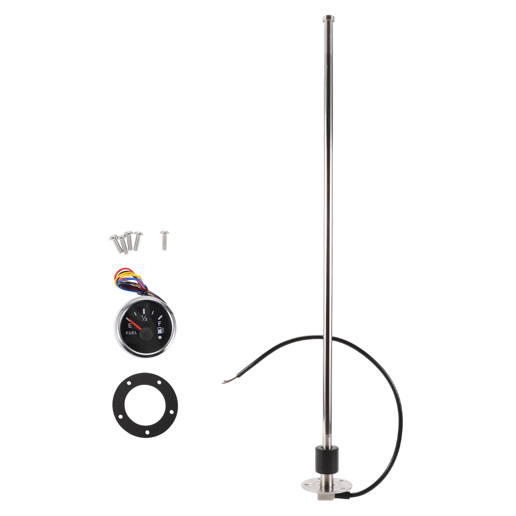 Unique Bargains Fuel Sending Unit and Gauge Kit 25" Length Boat Fuel ...