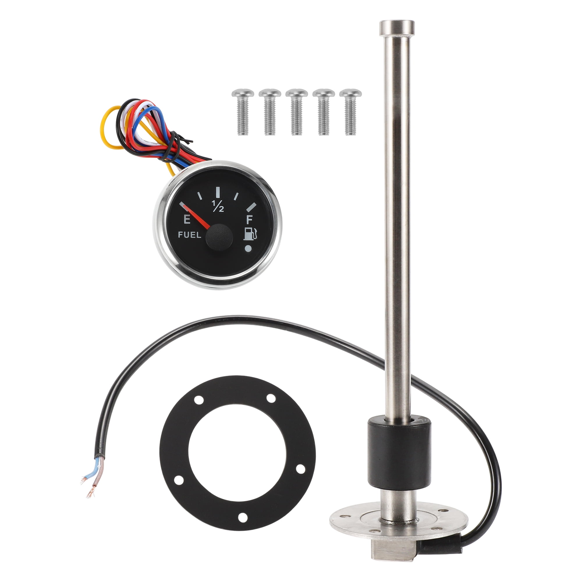 Unique Bargains Fuel Sending Unit and Gauge Kit 250mm Length Boat Fuel ...