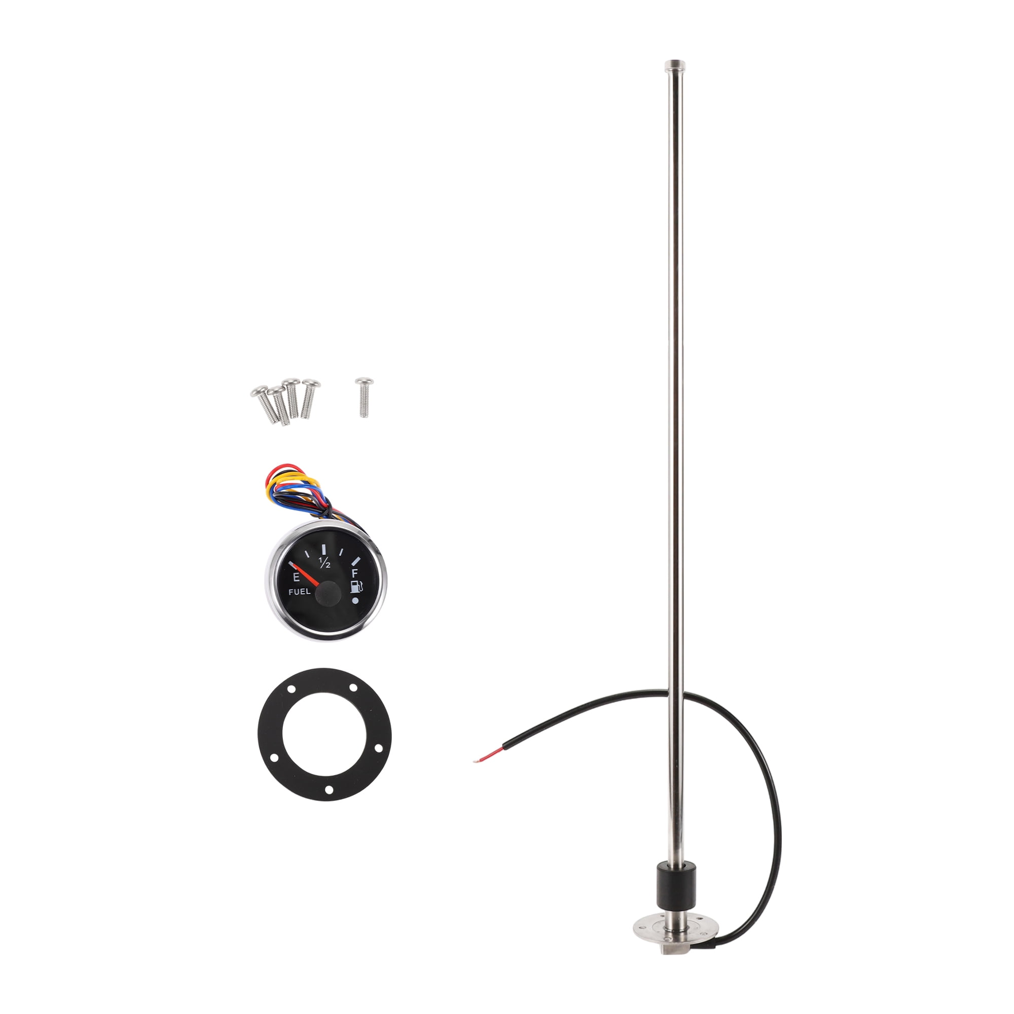Unique Bargains Fuel Sending Unit and Gauge Kit 27.01" Length Boat Fuel ...