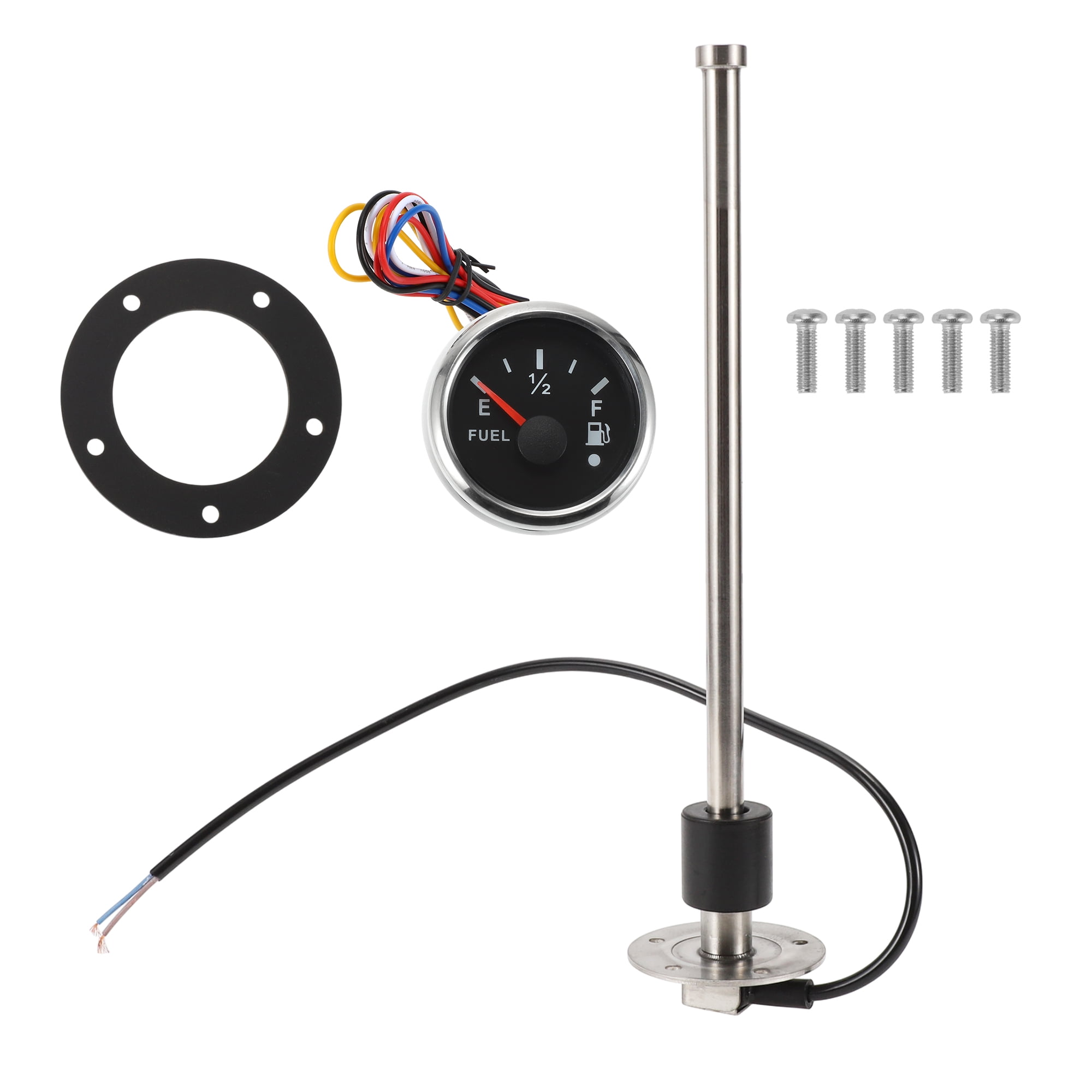 Unique Bargains Fuel Sending Unit and Gauge Kit 330mm Length Boat Fuel ...