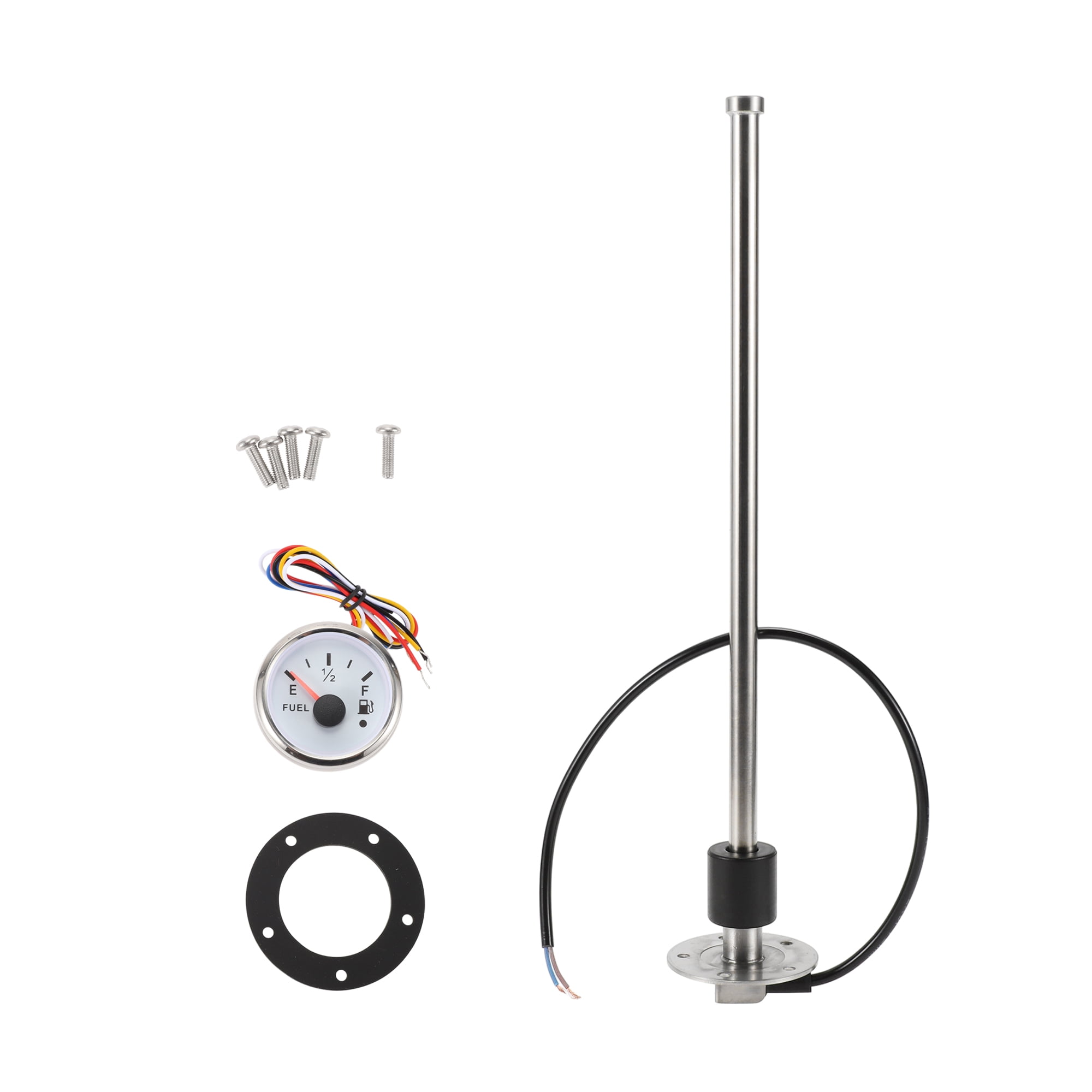 Unique Bargains Fuel Sending Unit and Gauge Kit 400mm Length Boat Fuel ...