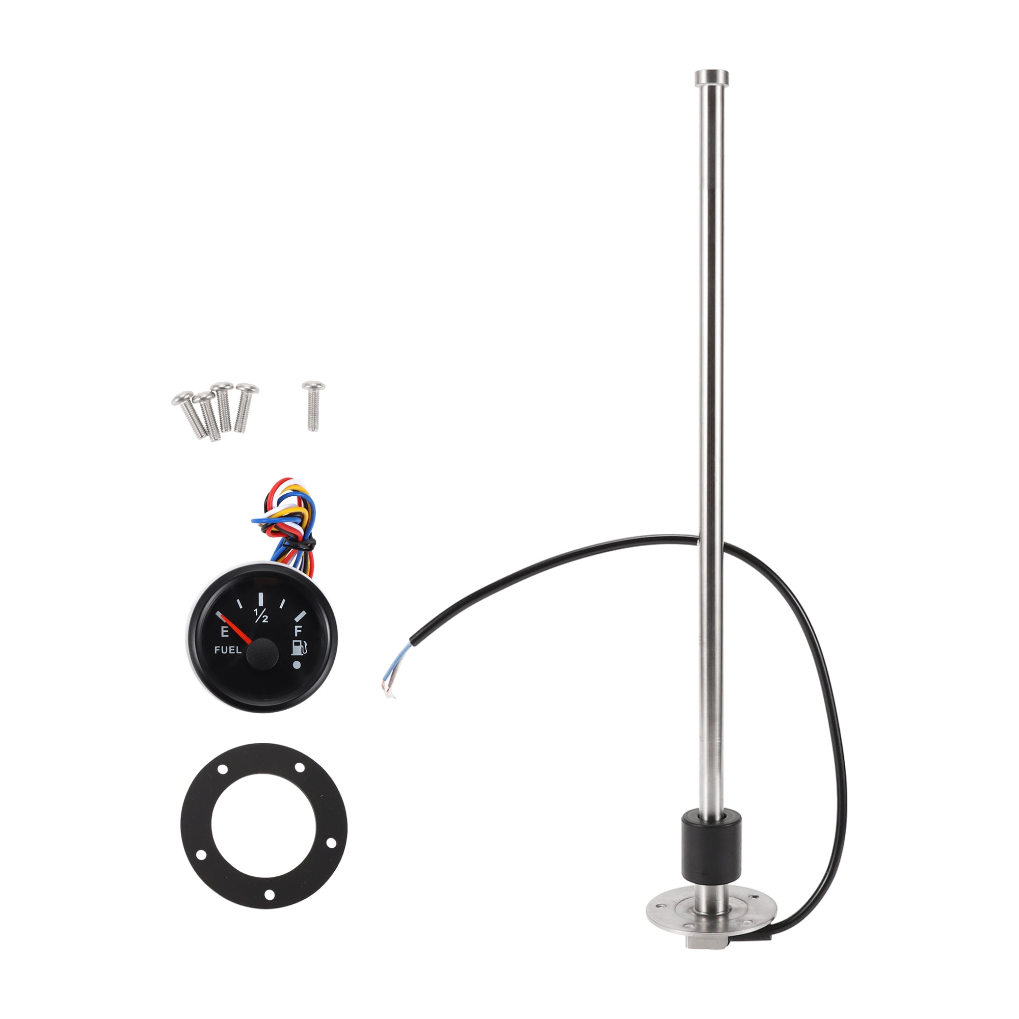 Unique Bargains Fuel Sending Unit and Gauge Kit 425mm Length Boat Fuel ...