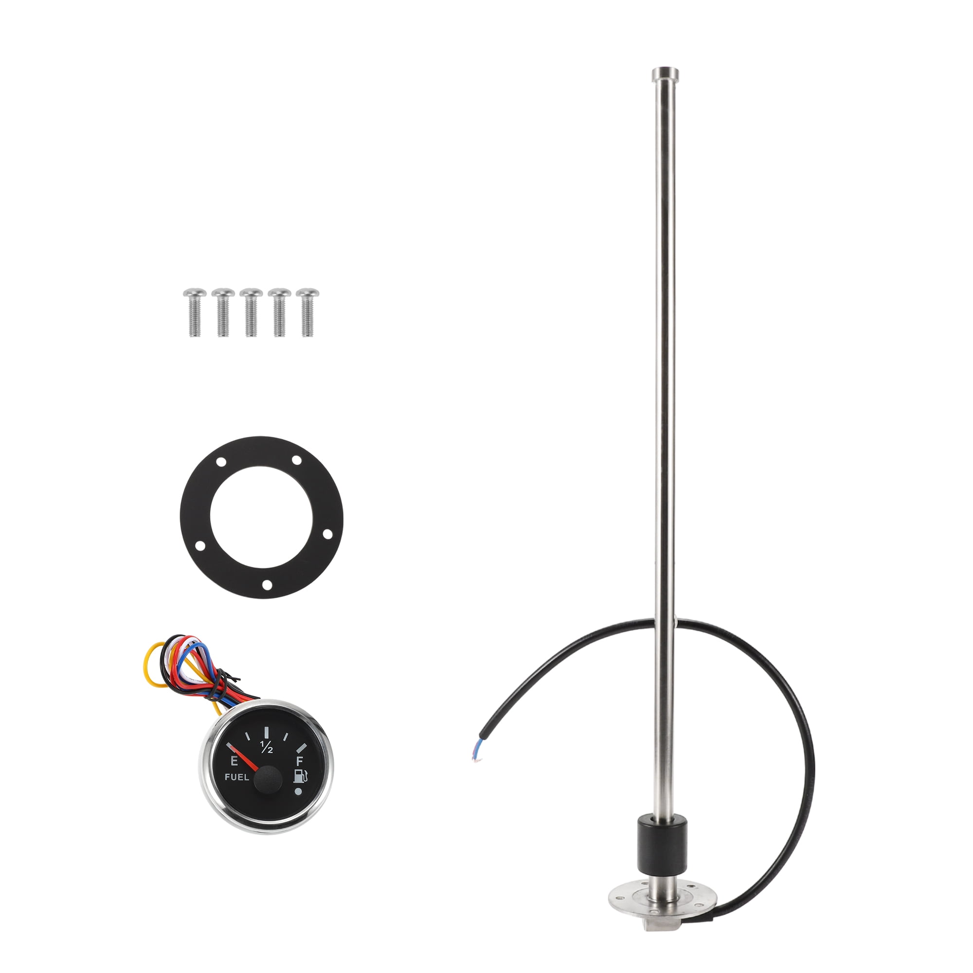 Unique Bargains Fuel Sending Unit and Gauge Kit 560mm Length Boat Fuel ...