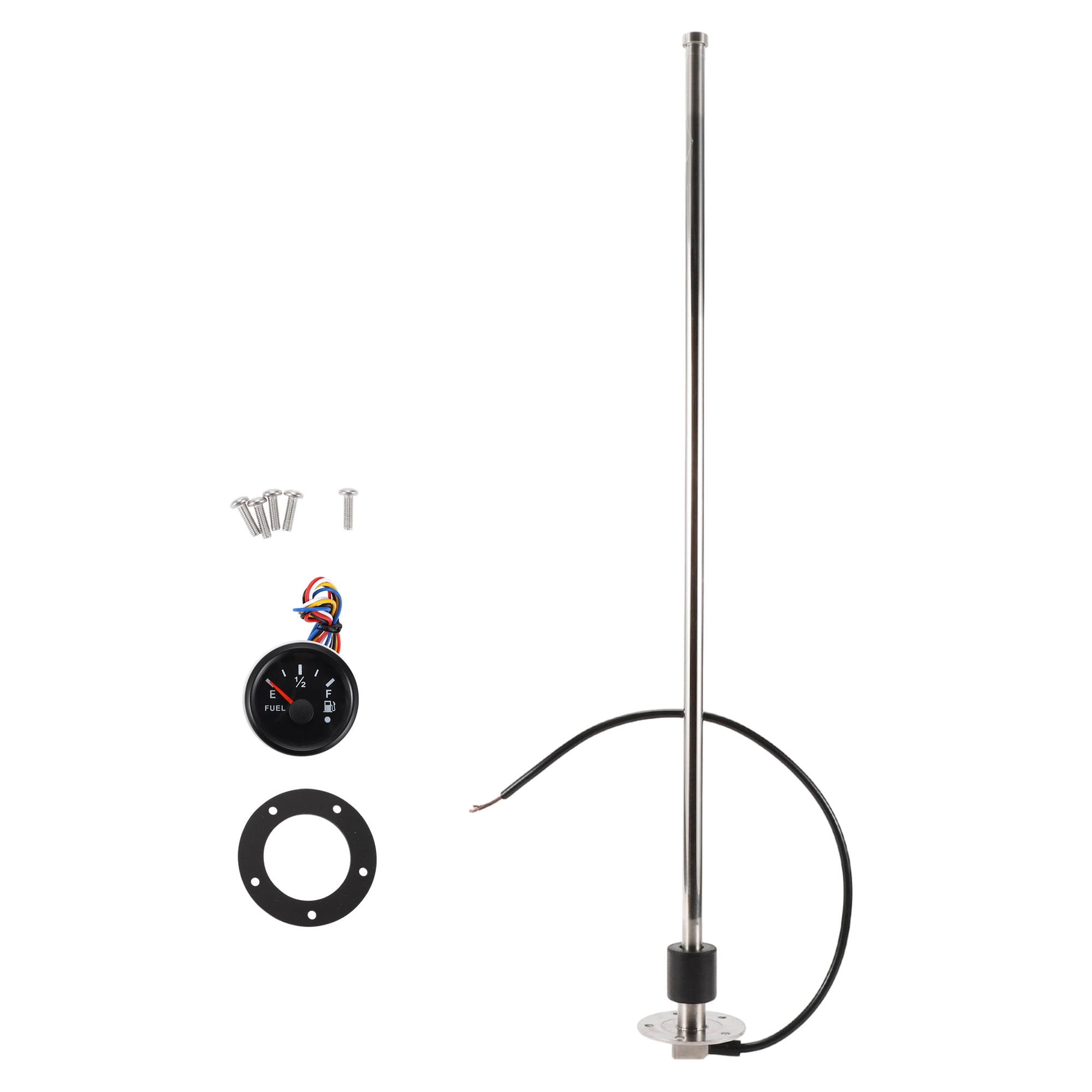 Unique Bargains Fuel Sending Unit and Gauge Kit 660mm Length Boat Fuel ...