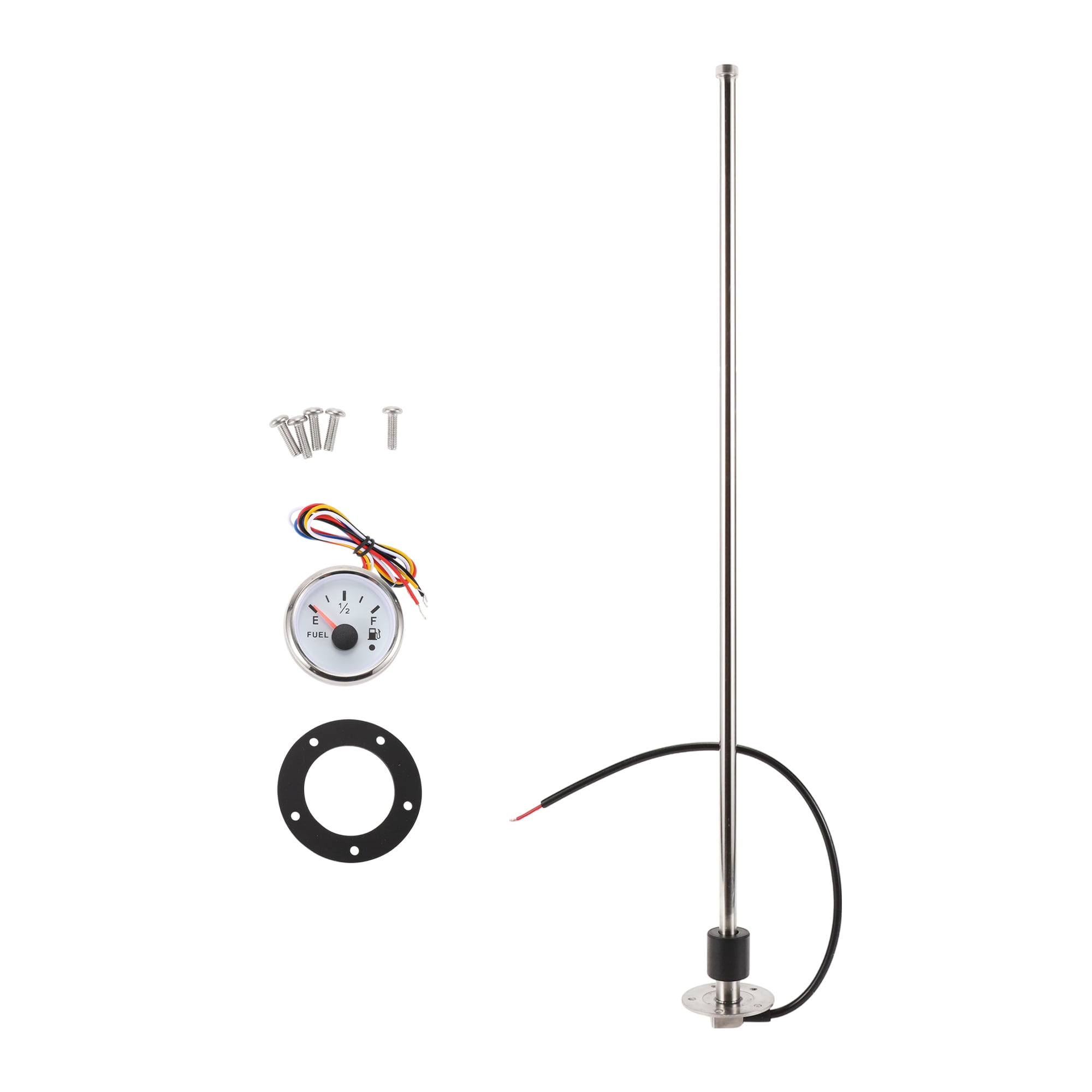 Unique Bargains Fuel Sending Unit and Gauge Kit 686mm Length Boat Fuel ...