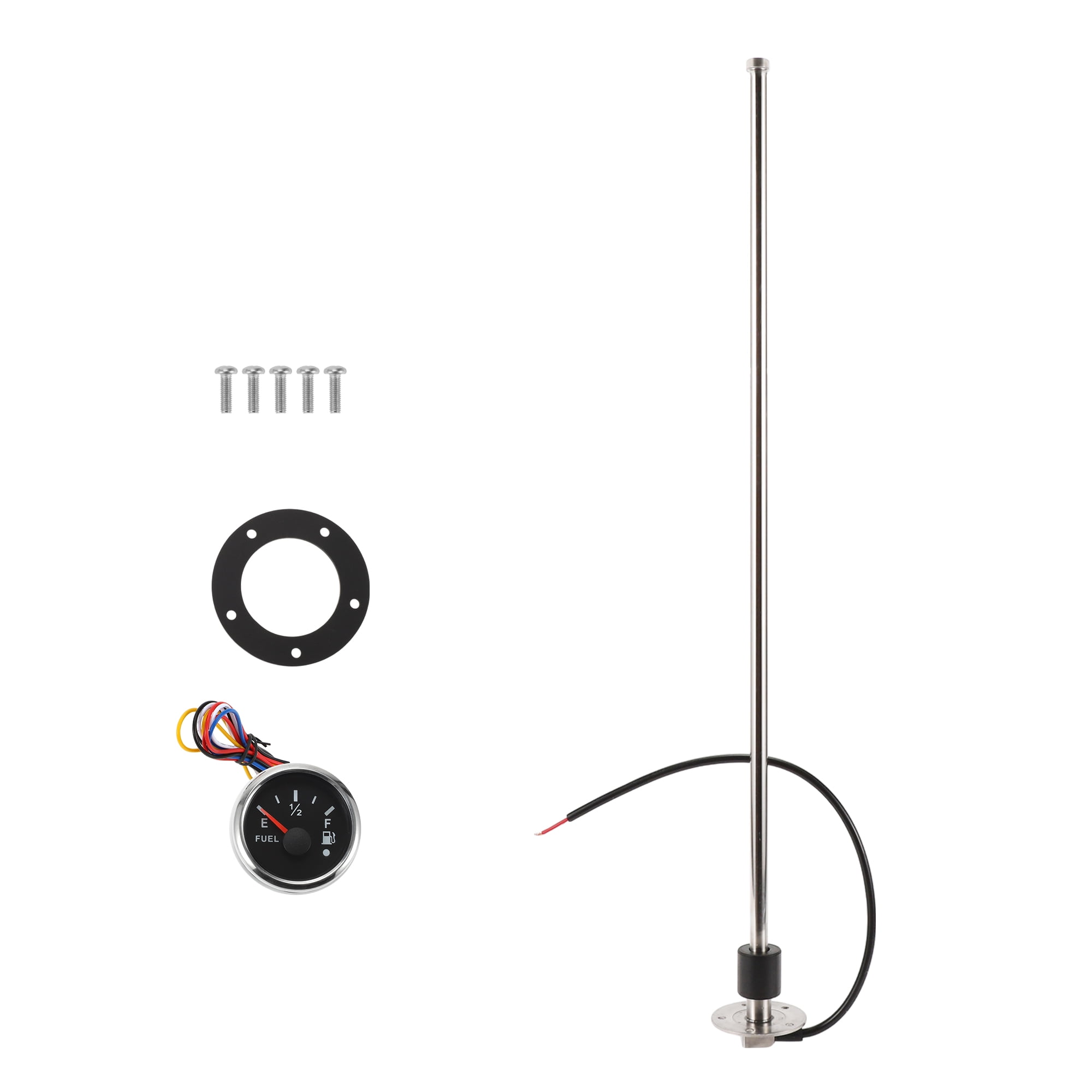Unique Bargains Fuel Sending Unit and Gauge Kit 737mm Length Boat Fuel ...