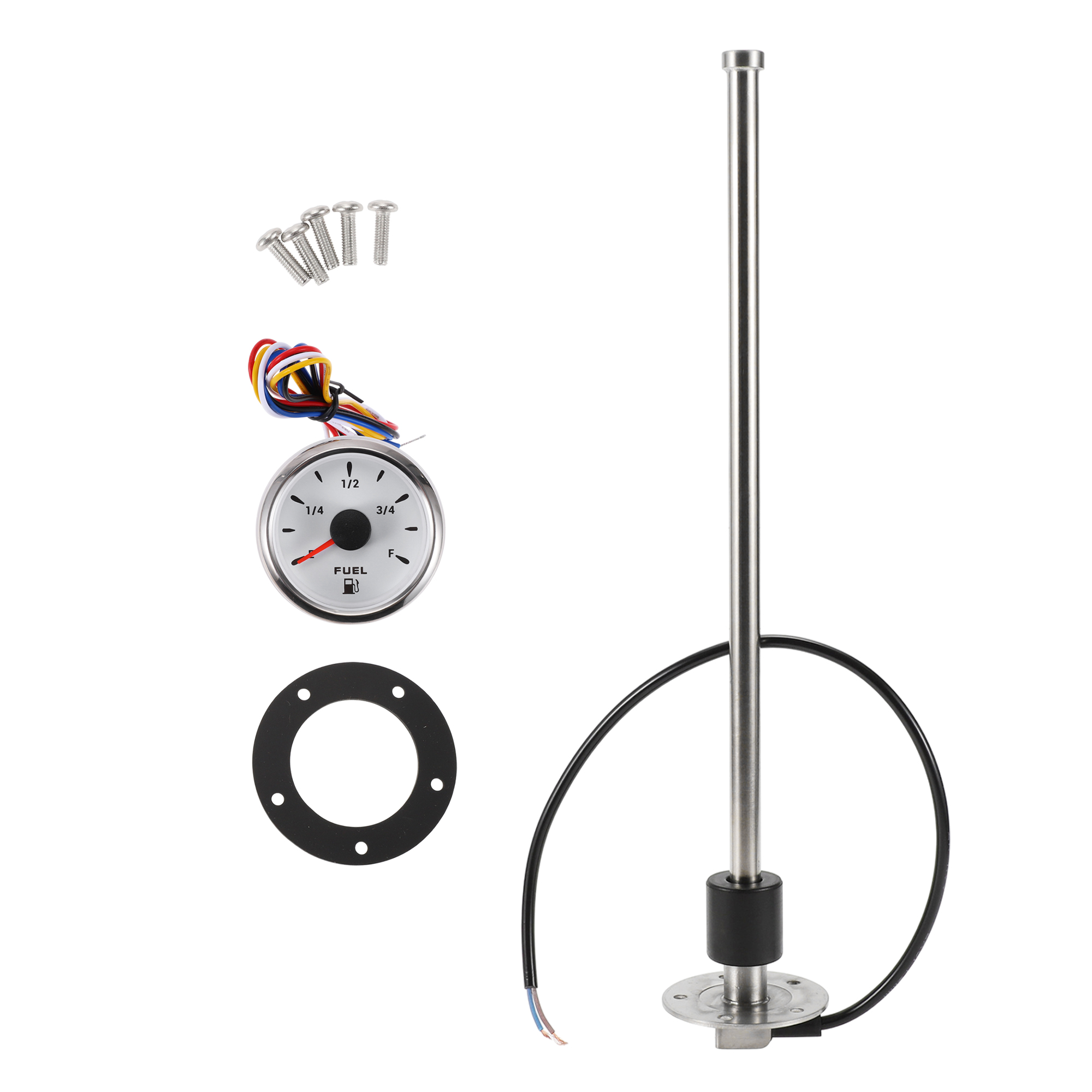 Unique Bargains Fuel Sending Unit and Gauge Kit Boat Fuel Sending Unit ...