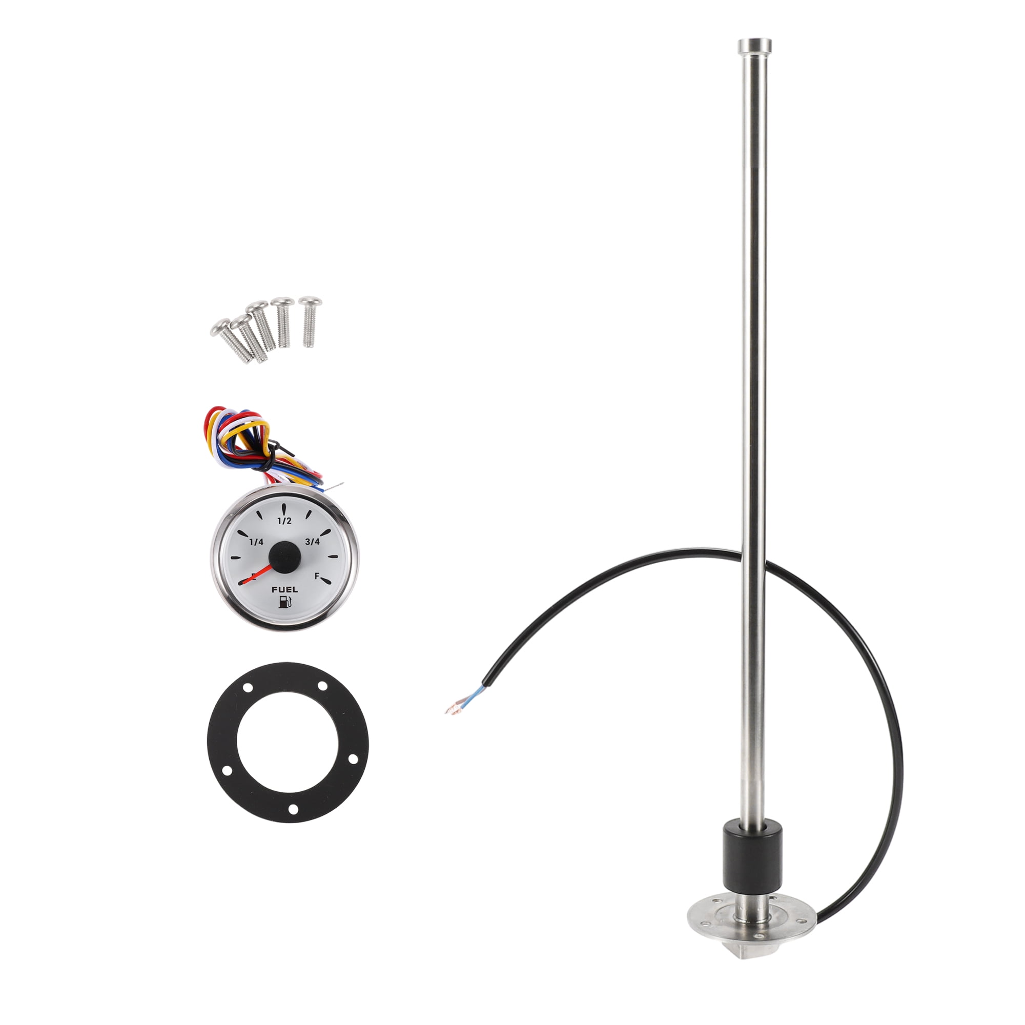Unique Bargains Fuel Sending Unit and Gauge Kit Boat Fuel Sending Unit ...
