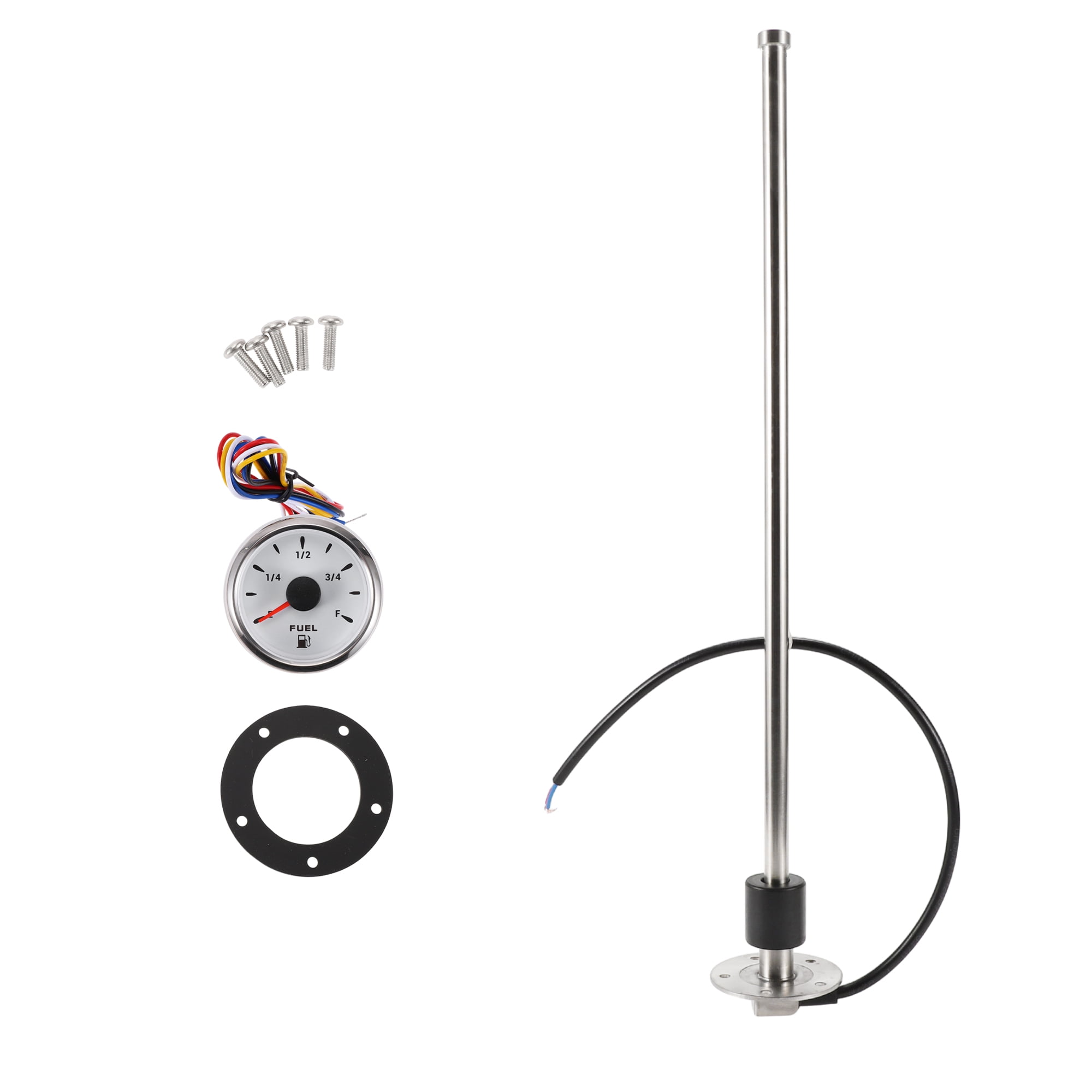 Unique Bargains Fuel Sending Unit and Gauge Kit Boat Fuel Sending Unit ...