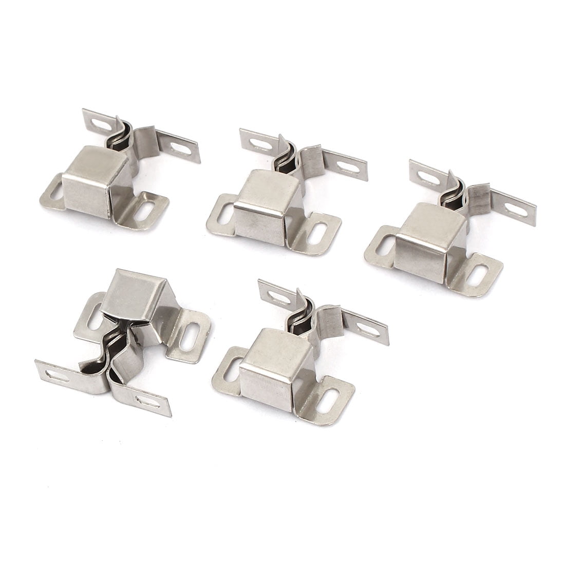 Unique Bargains Furniture Cupboard Door Stainless Steel Catch Latch ...
