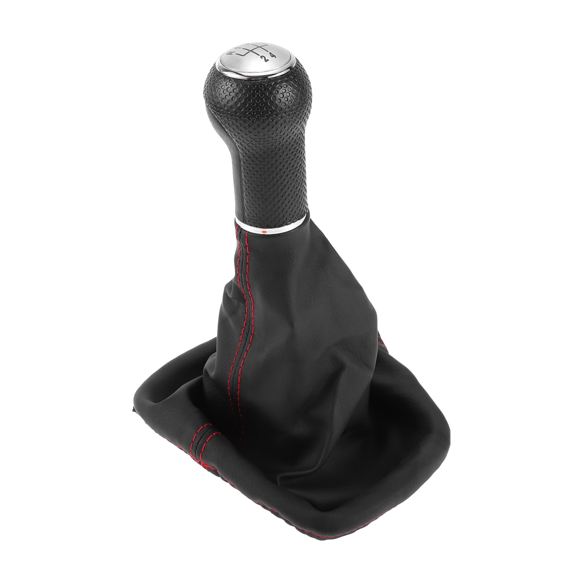 Unique Bargains Gear Shift Knob with Cover 5 Speed Manual Stick Shifter ...