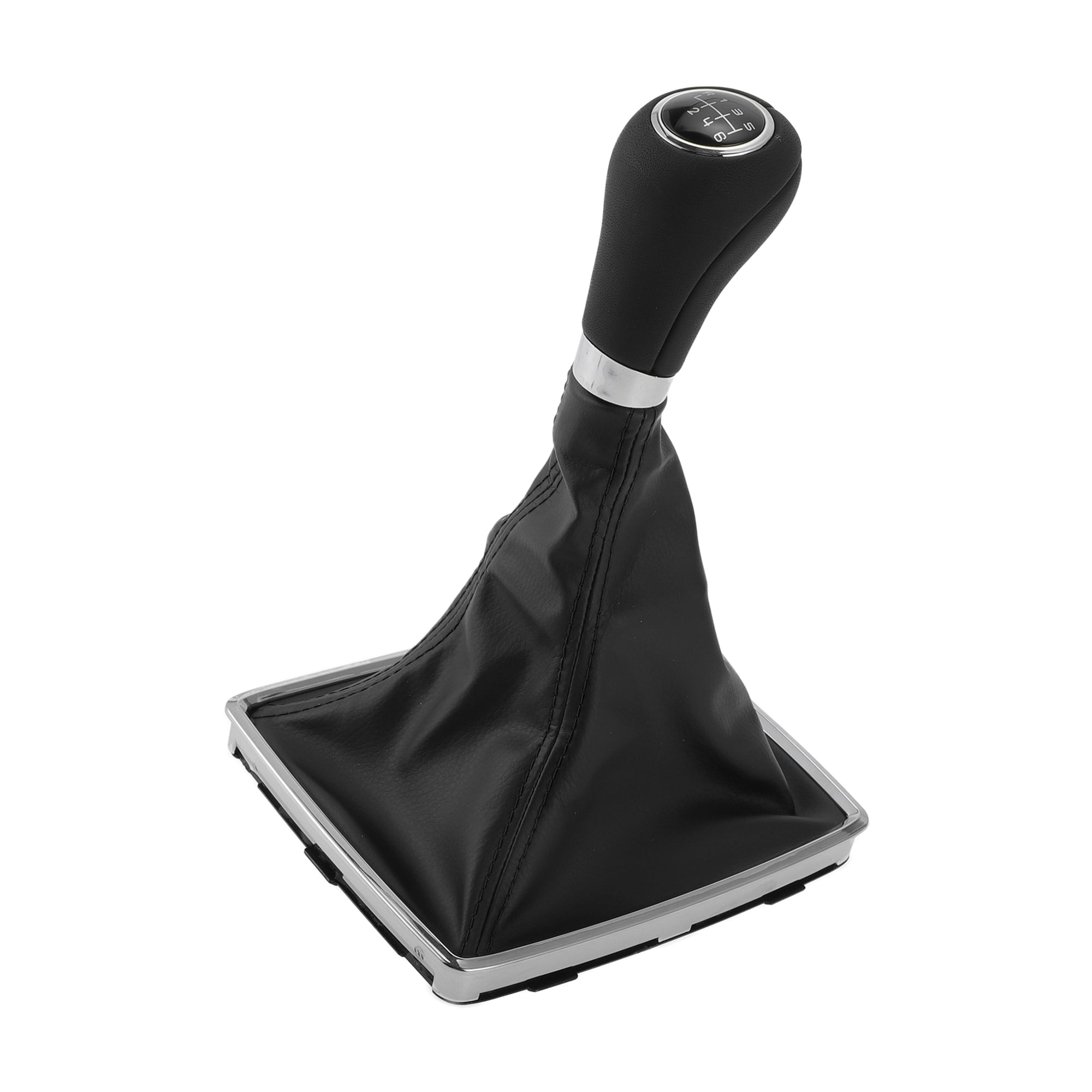 Unique Bargains Gear Shift Knob with Cover 6 Speed Manual Stick Shifter ...