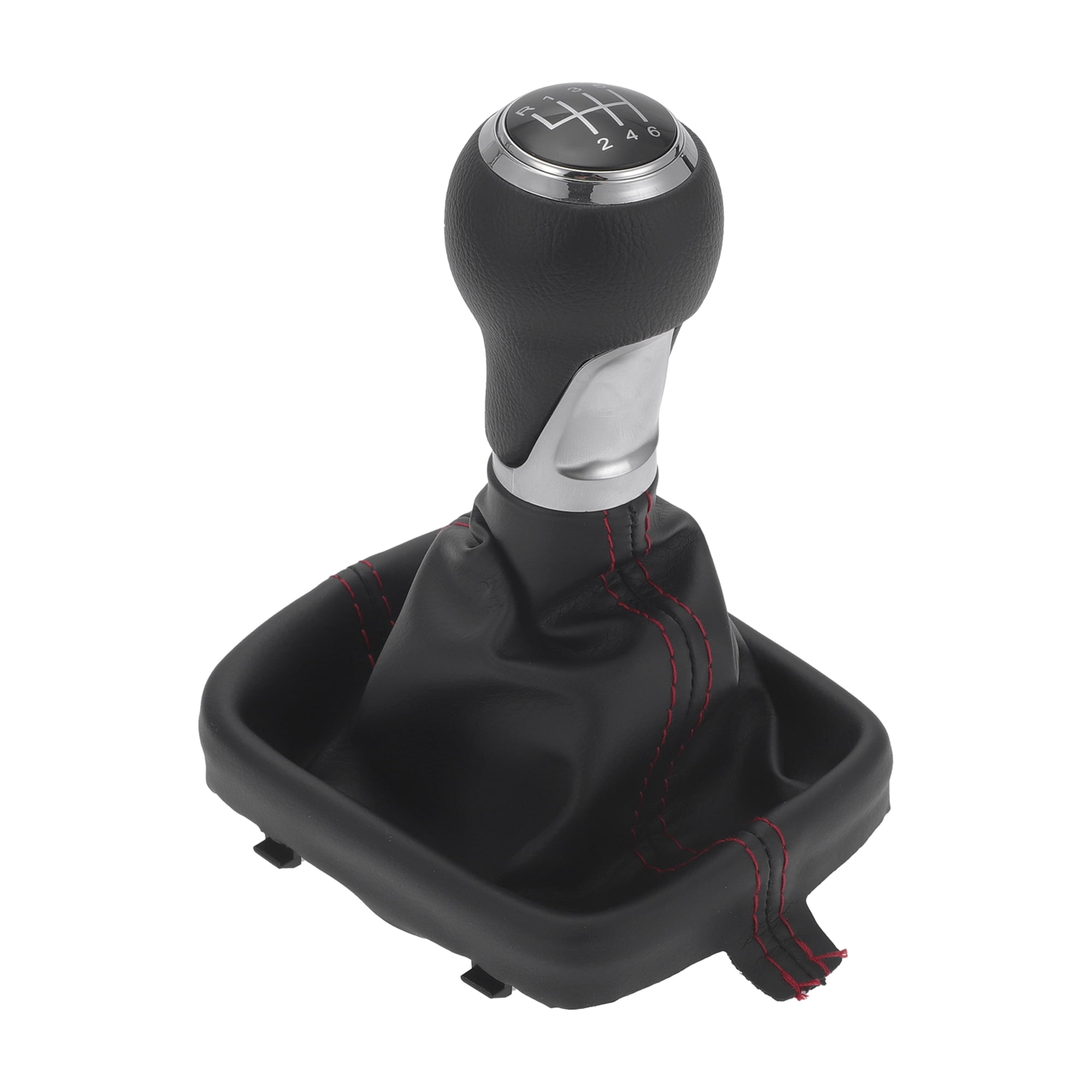 Unique Bargains Gear Shift Knob with Cover 6 Speed Manual Stick Shifter ...