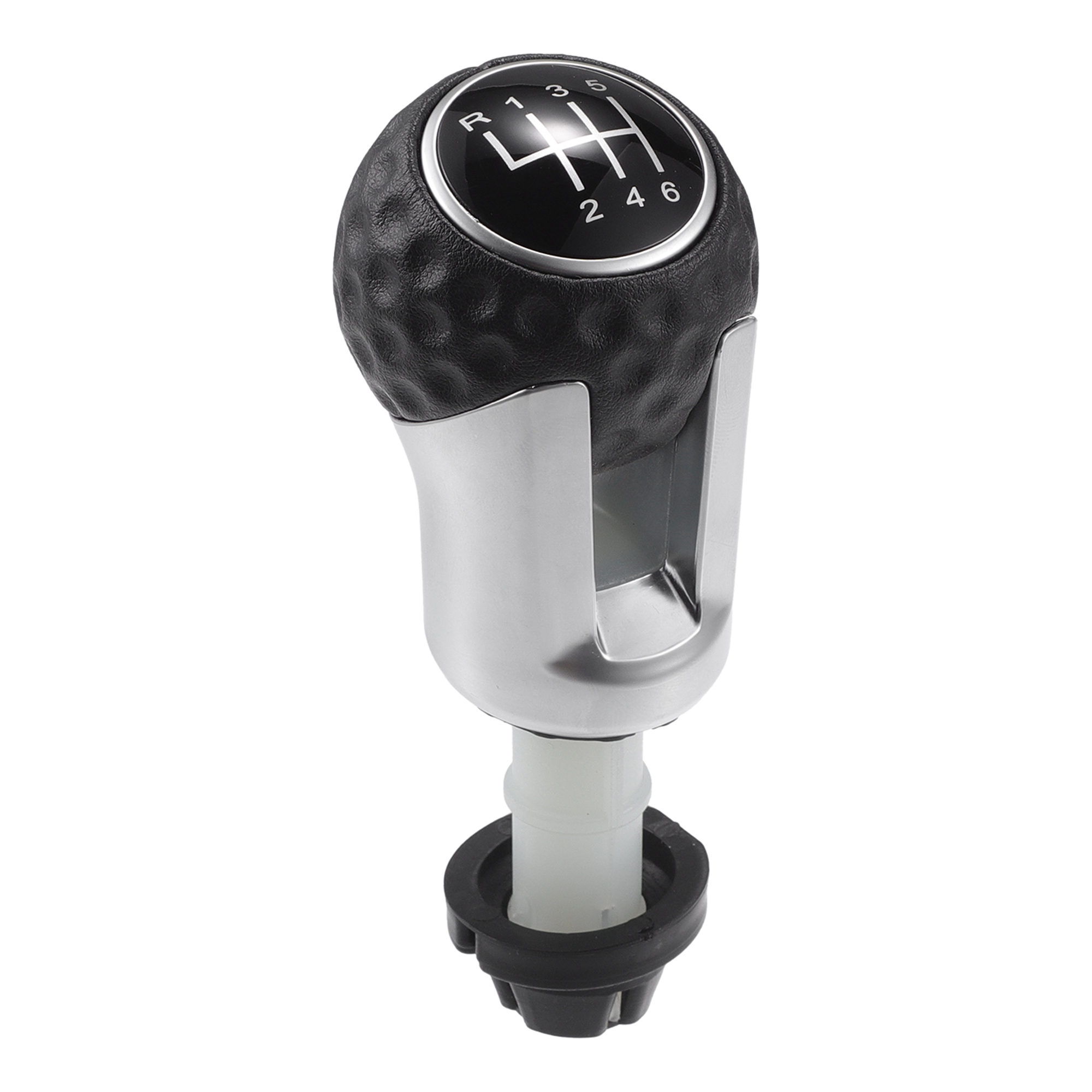 Unique Bargains Gear Shifter Knob 6 Speed Manual Stick Shifter Knob for ...
