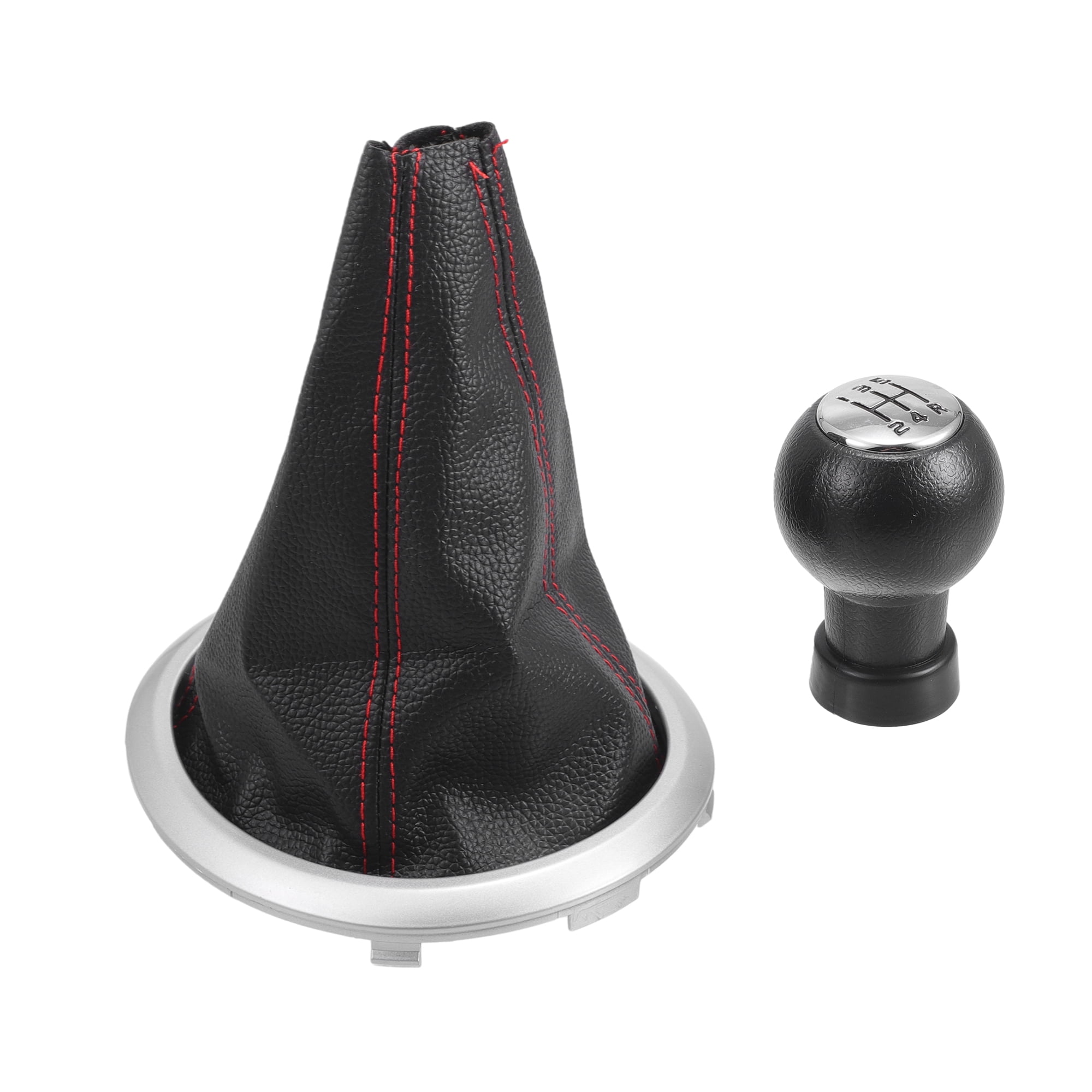 Unique Bargains Gear Shifter Knob with Cover 5 Speed Manual Stick ...
