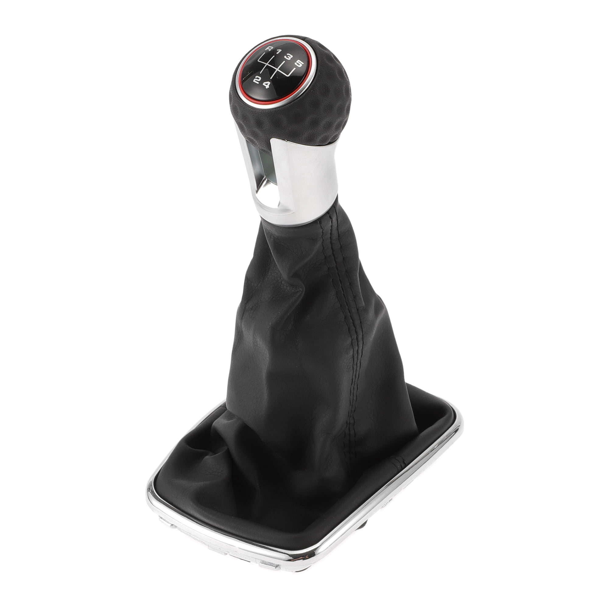 Unique Bargains Gear Shifter Knob with Cover 5 Speed Manual Stick ...