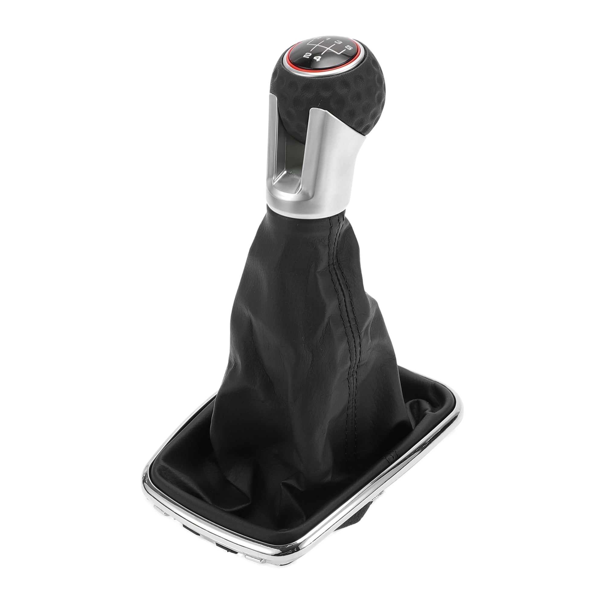 Unique Bargains Gear Shifter Knob with Cover 5 Speed Manual Stick ...