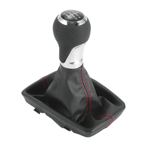 Unique Bargains Gear Shifter Knob with Cover 5 Speed Manual Stick ...