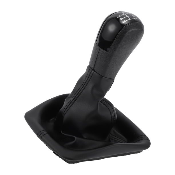 Unique Bargains Gear Shifter Knob with Cover 6 Speed Manual Stick ...